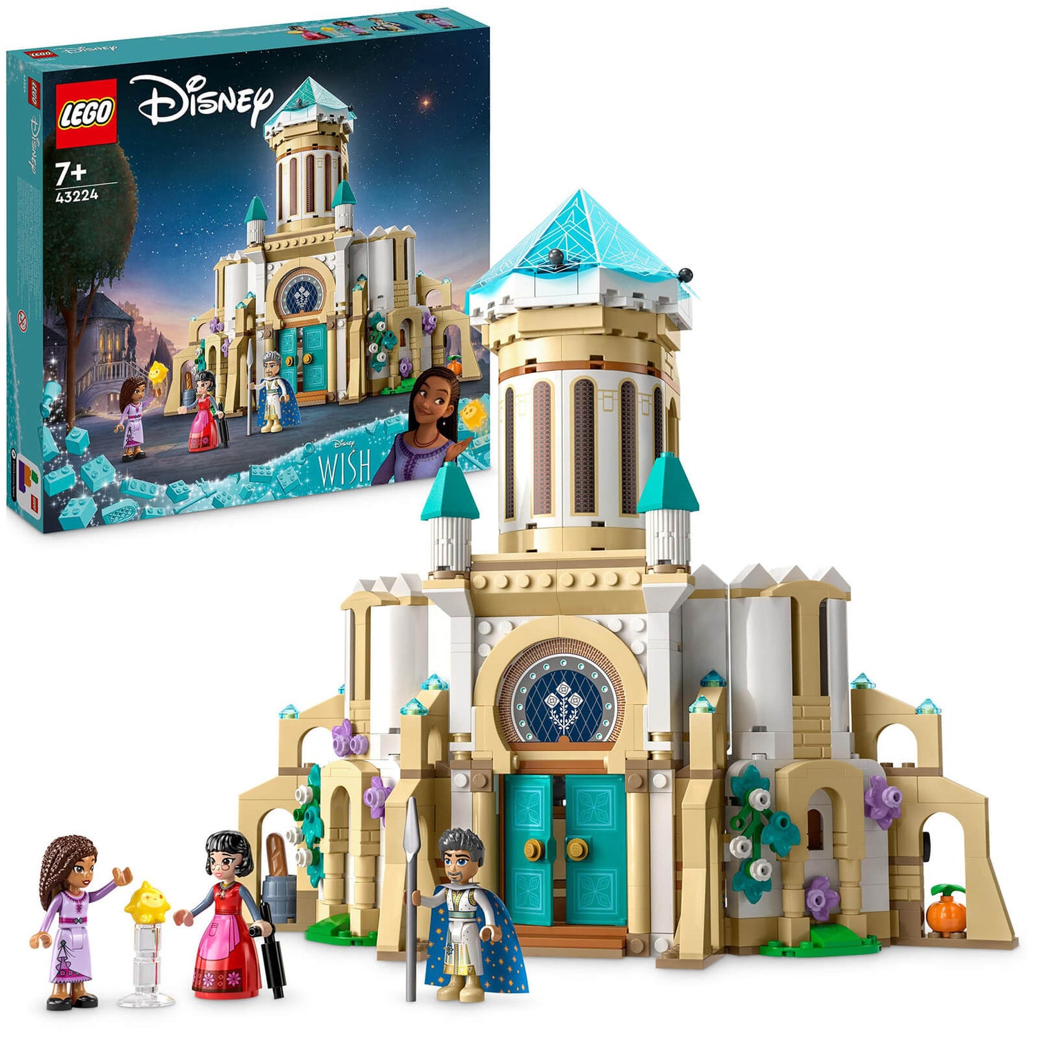 LEGO Disney Wish King Magnifico's Castle Set 43224 Toys - Zavvi UK