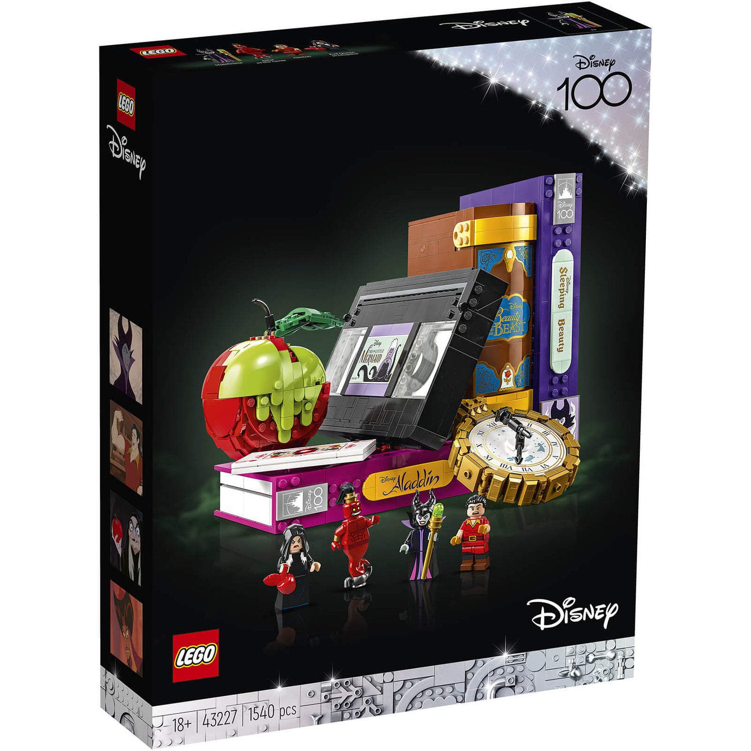 LEGO Disney Villain Icons Nostalgia Set for Adults (43227) | VeryNeko FR