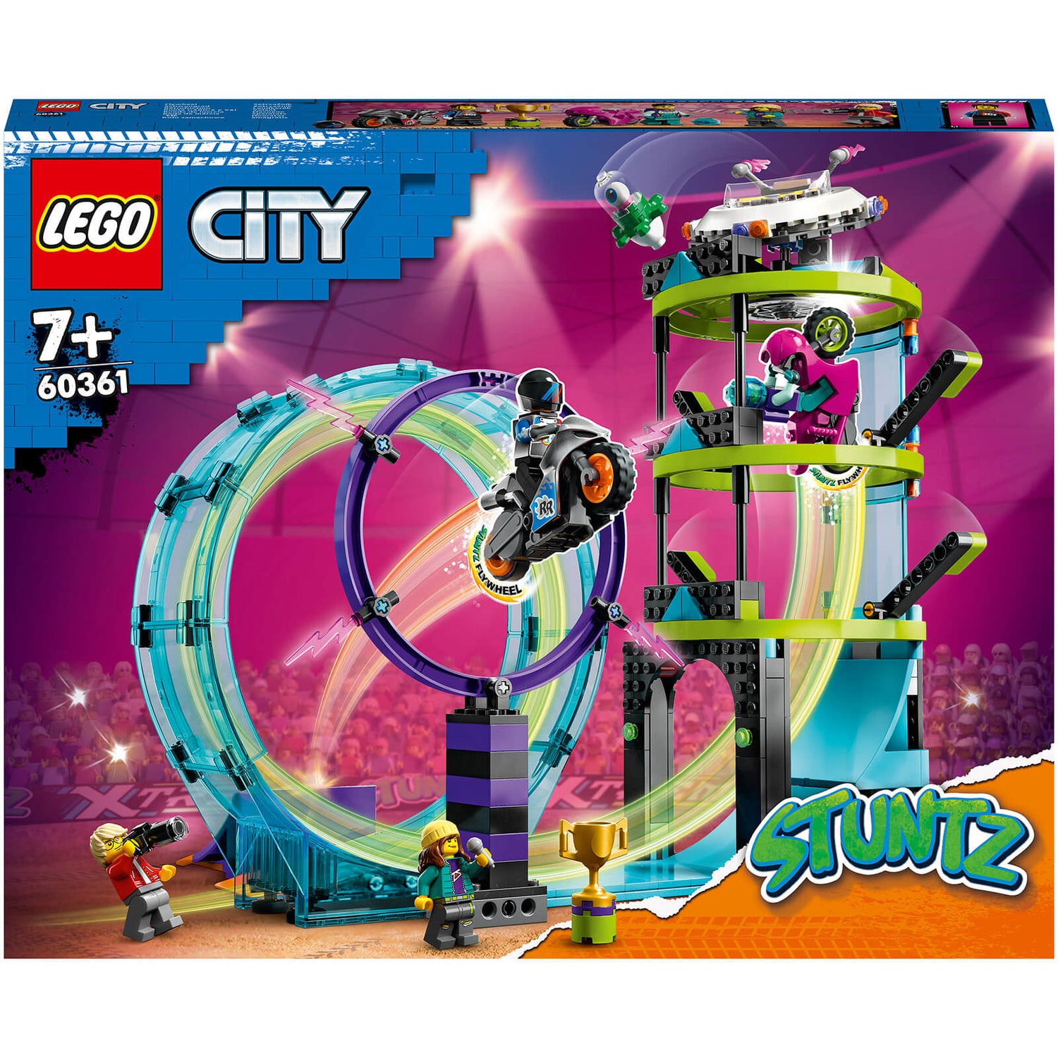 LEGO City: Ultimate Stunt Riders Challenge (60361) Toys - Zavvi UK