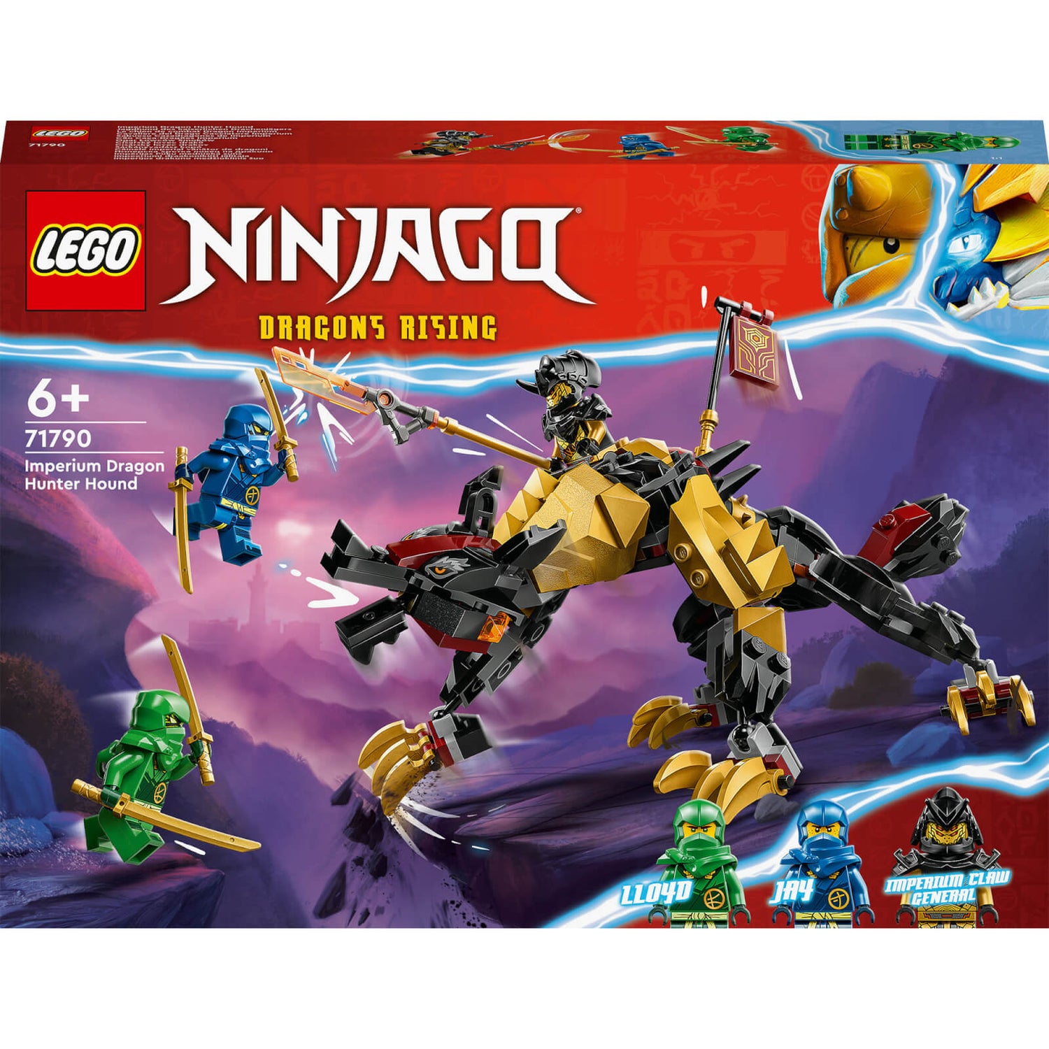 LEGO NINJAGO: Imperium Dragon Hunter Hound Ninja Set (71790) | Zavvi.nl