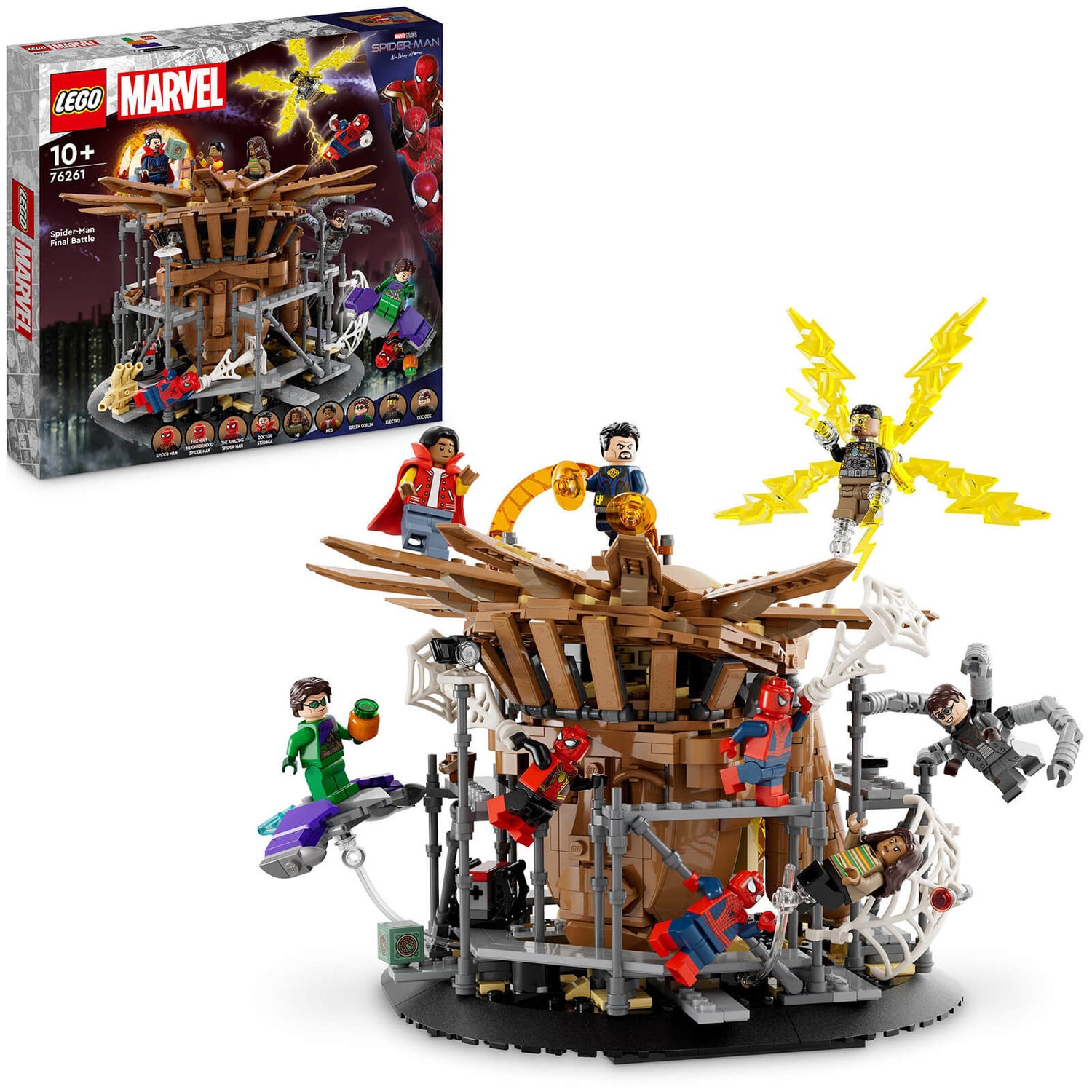 LEGO Marvel Spider-Man Final Battle Model Set 76261 - IWOOT UK