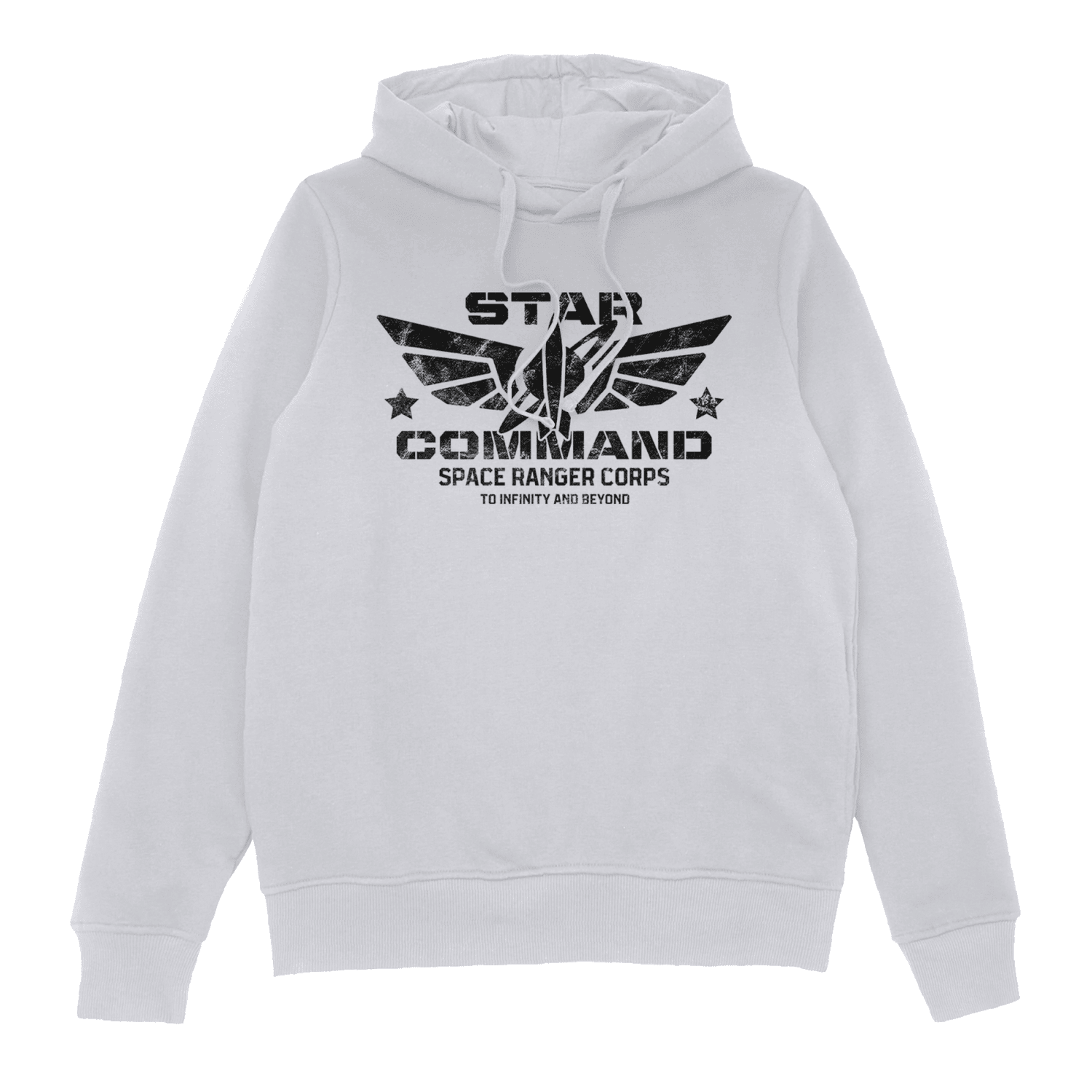 Toy Story Star Command Space Ranger Kids' Hoodie - White Clothing ...