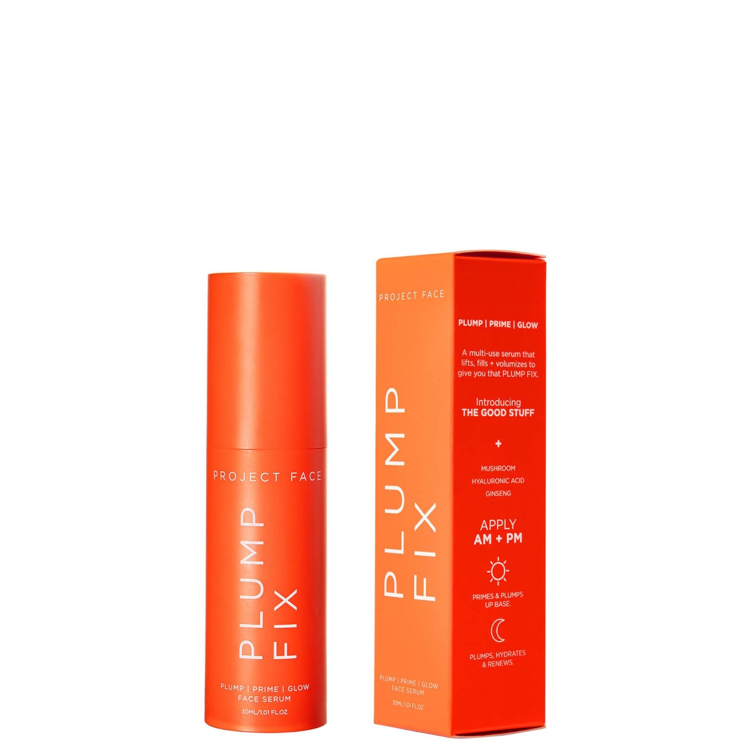Project Lip Face Plump Fix Priming Serum 30ml - Entrega GRÁTIS