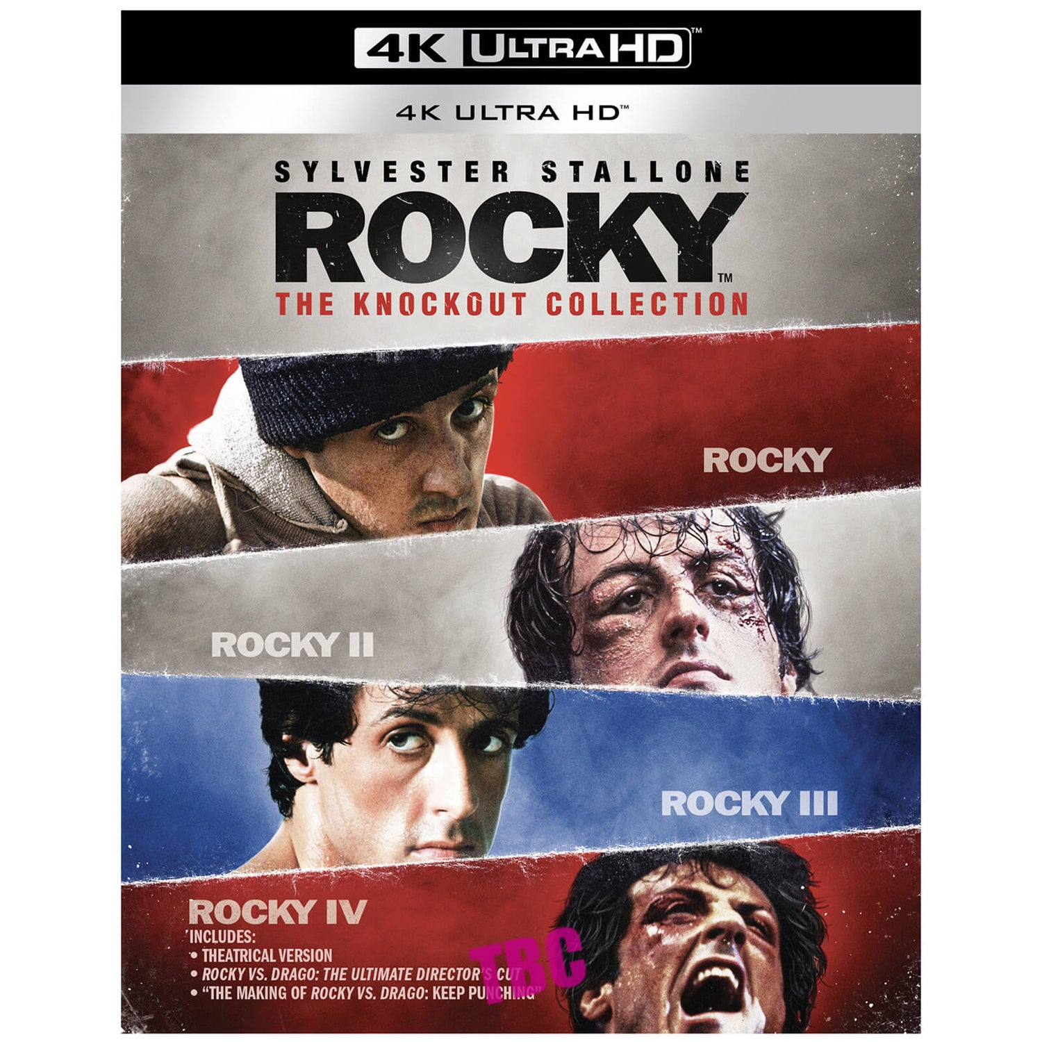 Rocky: The Knockout Collection - 4K Ultra HD 4K - Zavvi UK