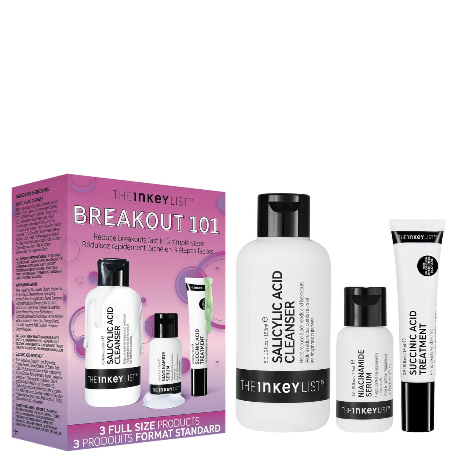 The INKEY List Breakout 101 Set - Entrega GRÁTIS