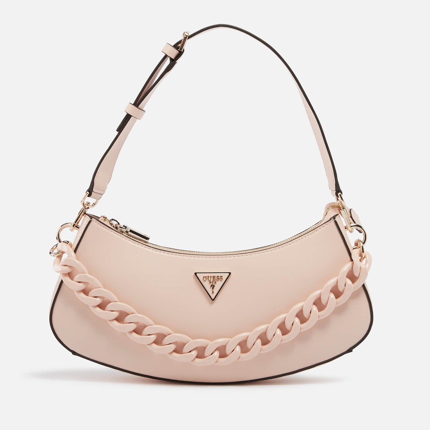 Guess Corina Faux Leather Top Zip Shoulder Bag | TheHut.com