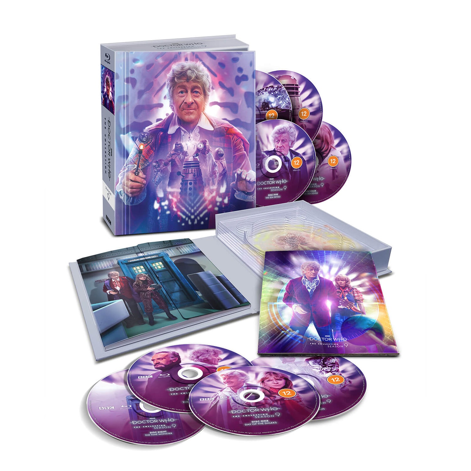 Doctor Who: The Collection Season 9 - Limited Edition Packaging Blu-ray ...