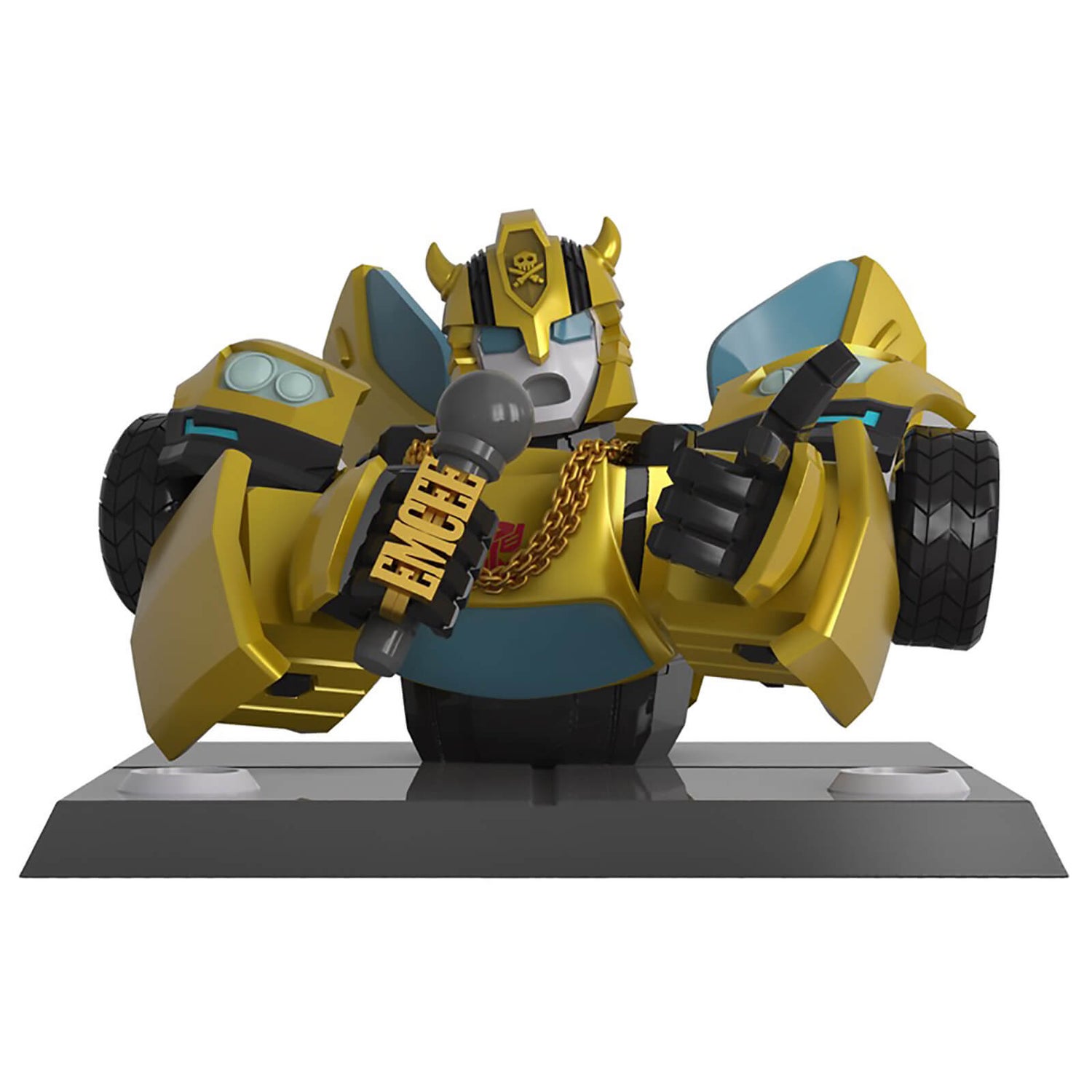 Mighty Jaxx Transformers X Quiccs: Bumblebee Collectible Figure | retro ...