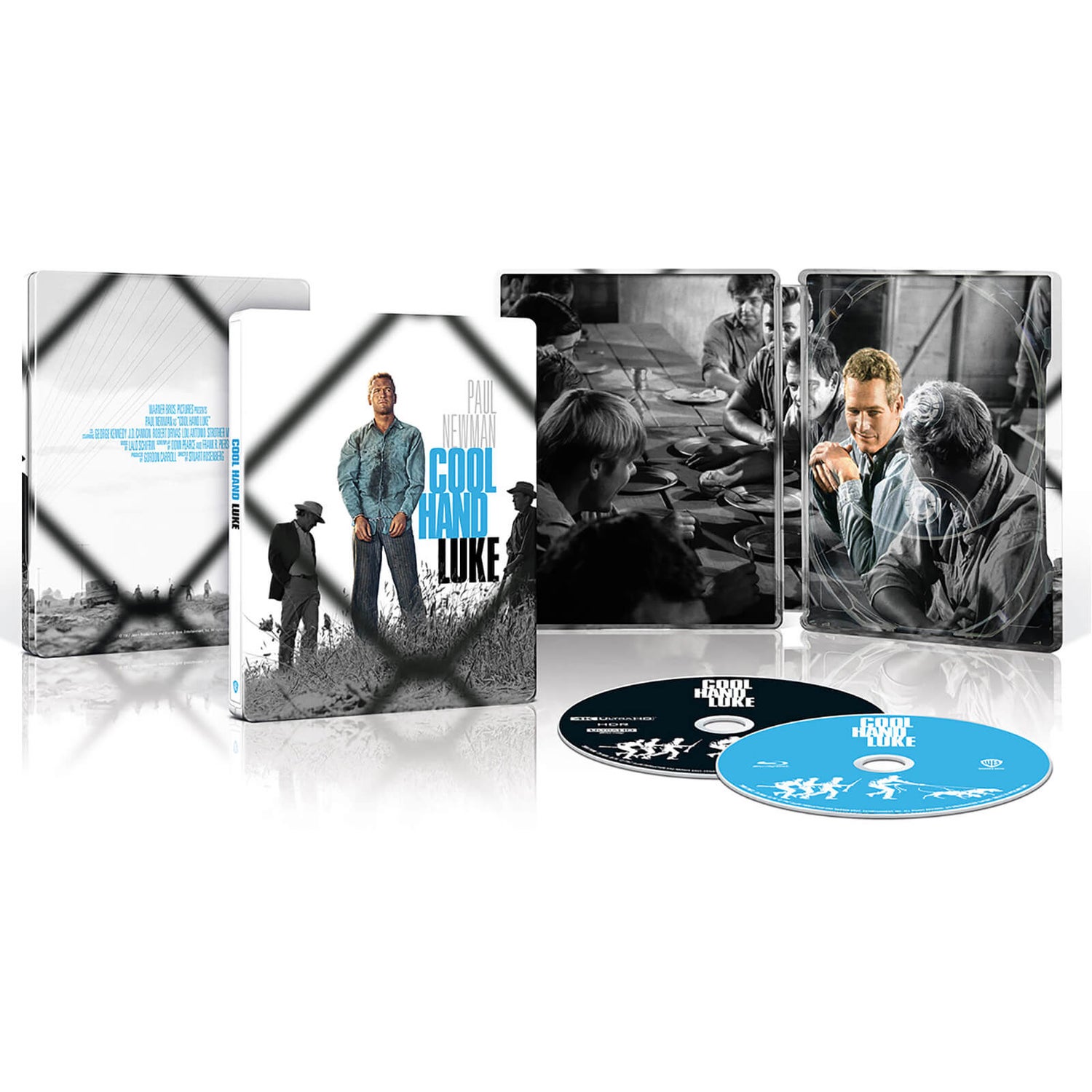 Cool Hand Luke Steelbook - 4K Ultra HD (Includes Blu-ray) 4K - Zavvi UK