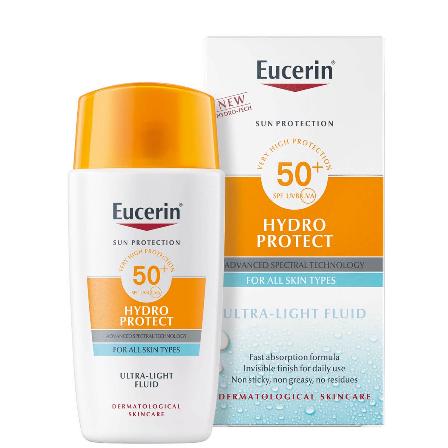 Eucerin Hydro Protect SPF 50+ 50ml - Entrega GRÁTIS