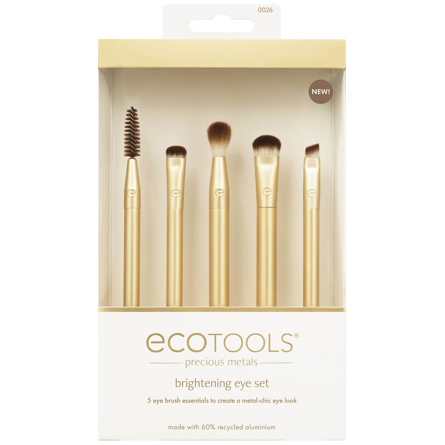 EcoTools Precious Metals Brightening Eye Set - LOOKFANTASTIC