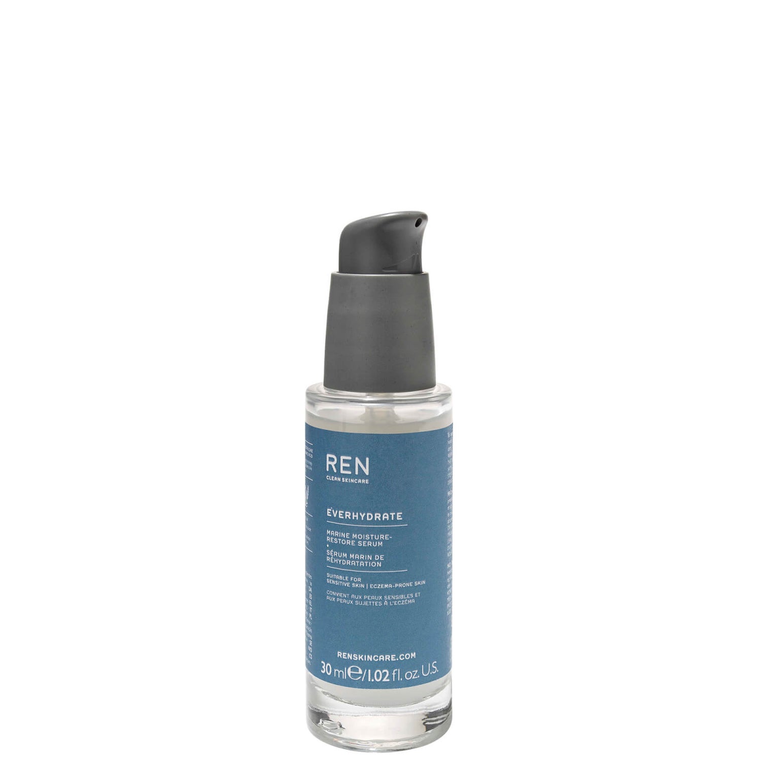 REN Clean Skincare Everhydrate Marine Moisture-Restore Serum 30ml ...