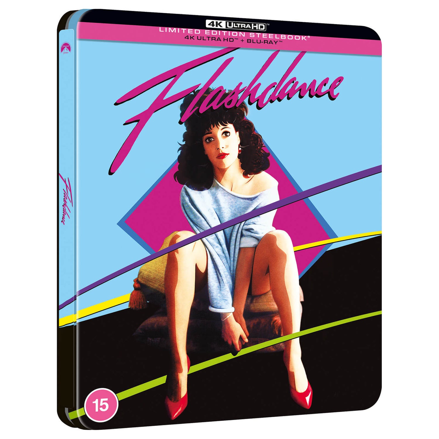 Flashdance 4K Ultra HD Steelbook (includes Blu-ray) 4K - Zavvi UK