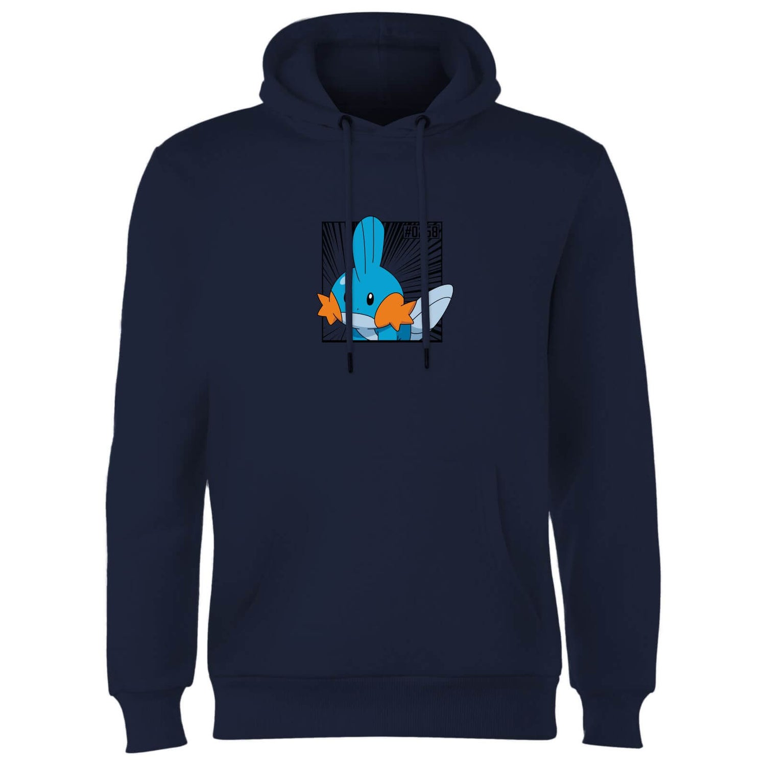 Pokemon Mudkip Hoodie - Navy Clothing - Zavvi UK