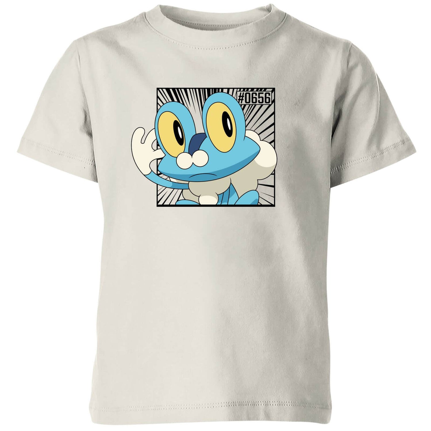 Pokemon Froakie Kids' T-Shirt - Cream Clothing - Zavvi UK