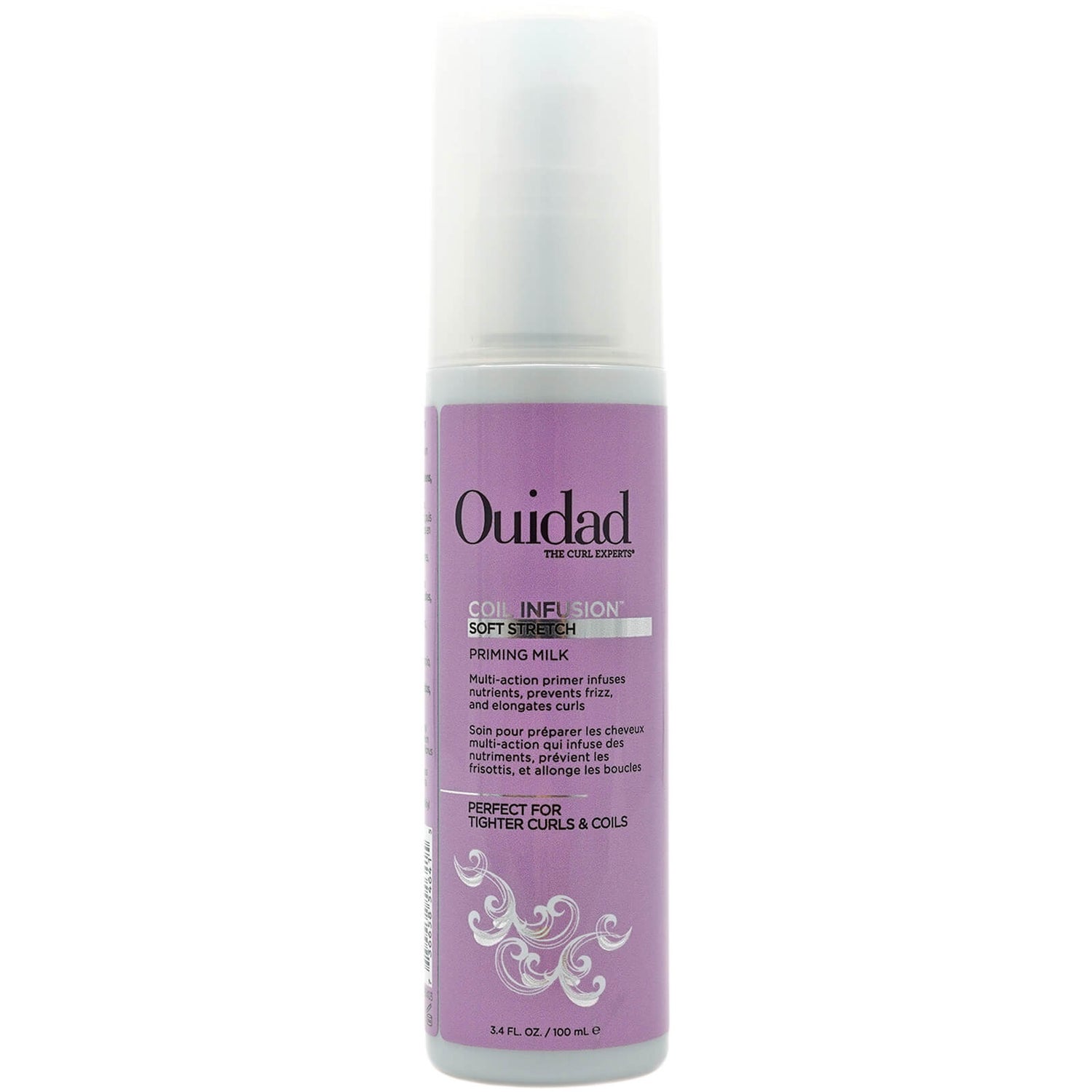 Ouidad Coil Infusion Soft Stretch Priming Milk 3.4 oz - Entrega GRÁTIS