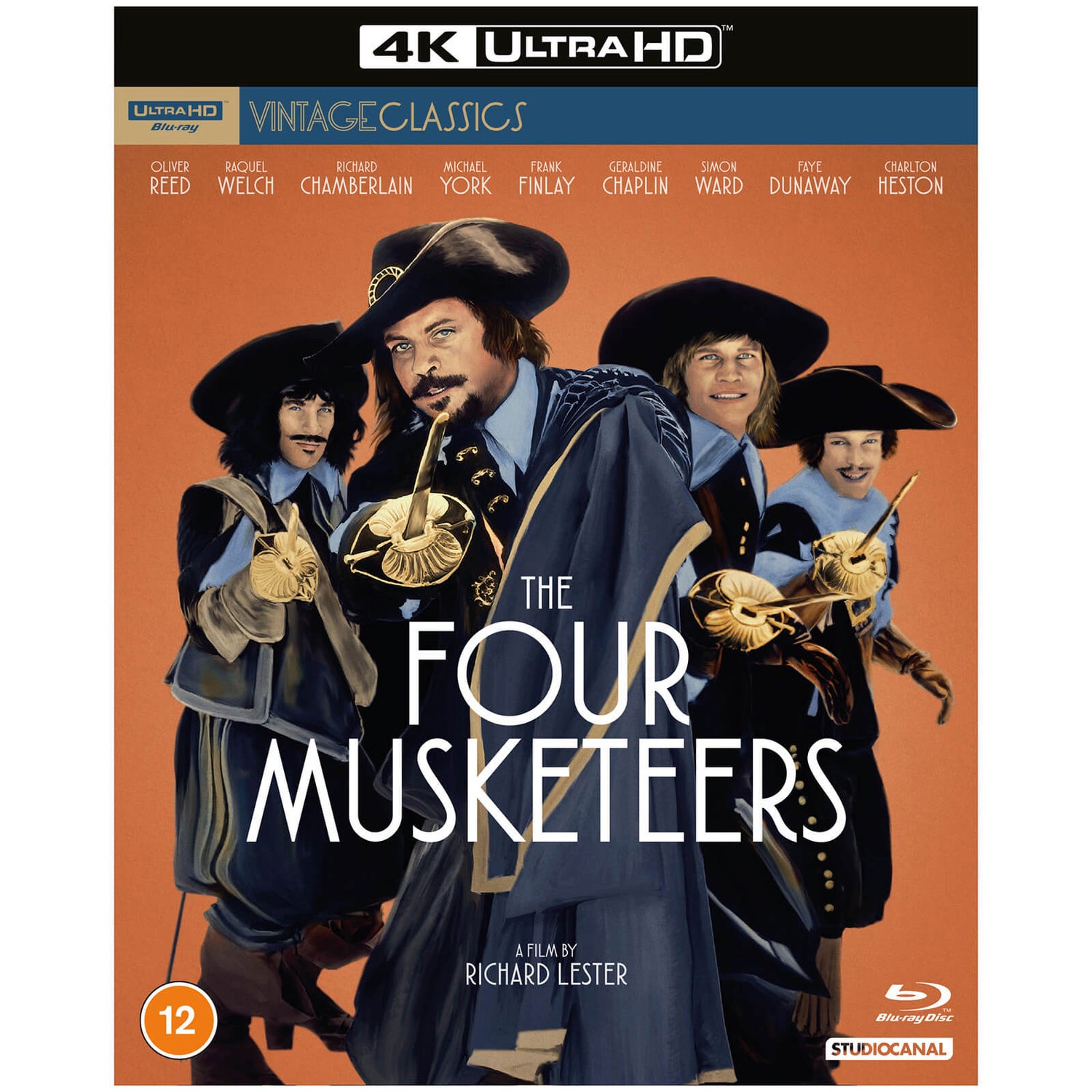 The Four Musketeers (Vintage Classics) 4K Ultra HD (Includes Blu-ray ...