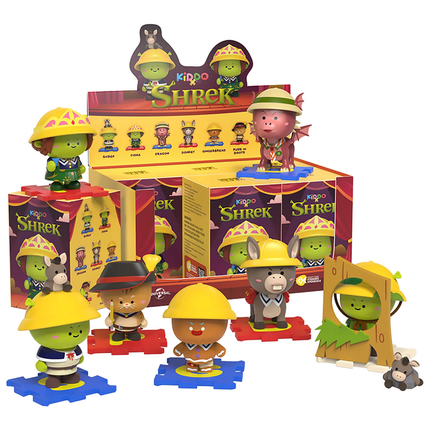 Mighty Jaxx Kiddo: Shrek Blind Box (1pc) Merchandise - Zavvi UK