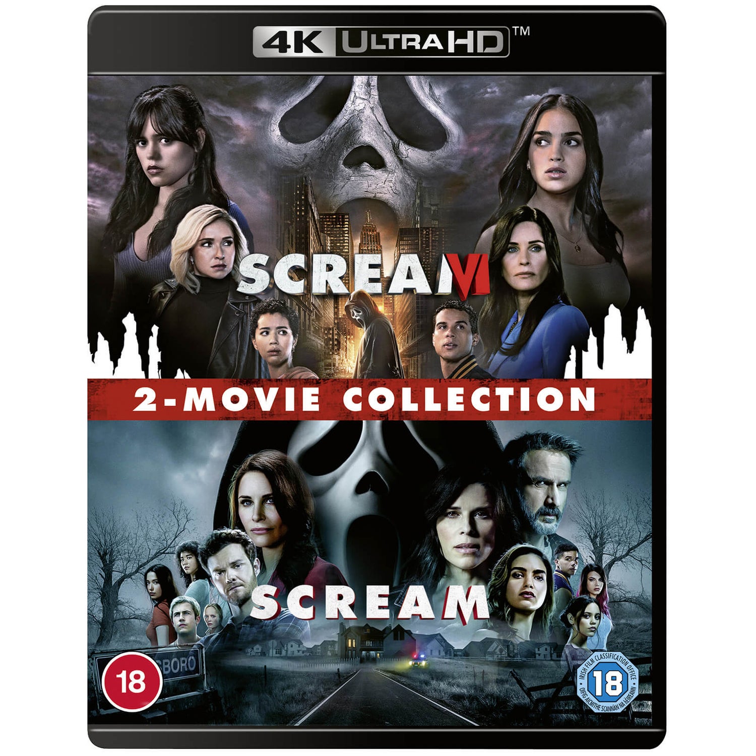 Scream (2022) + Scream VI 4K Ultra HD 4K - Zavvi UK
