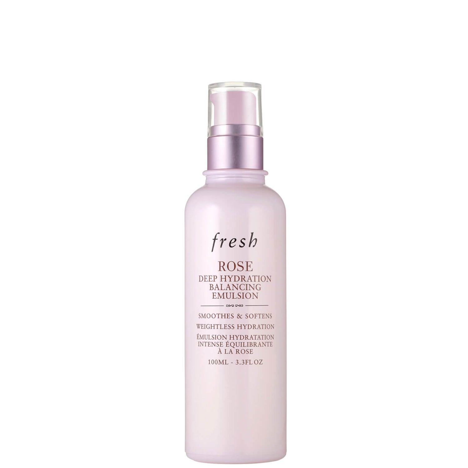 Fresh Rose Deep Hydration Balancing Emulsion 100ml - LOOKFANTASTIC