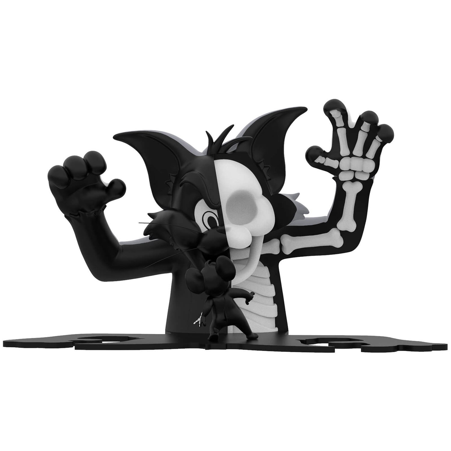 Mighty Jaxx XXRAY+ Tom And Jerry (Shadow Edition) Figure Merchandise ...