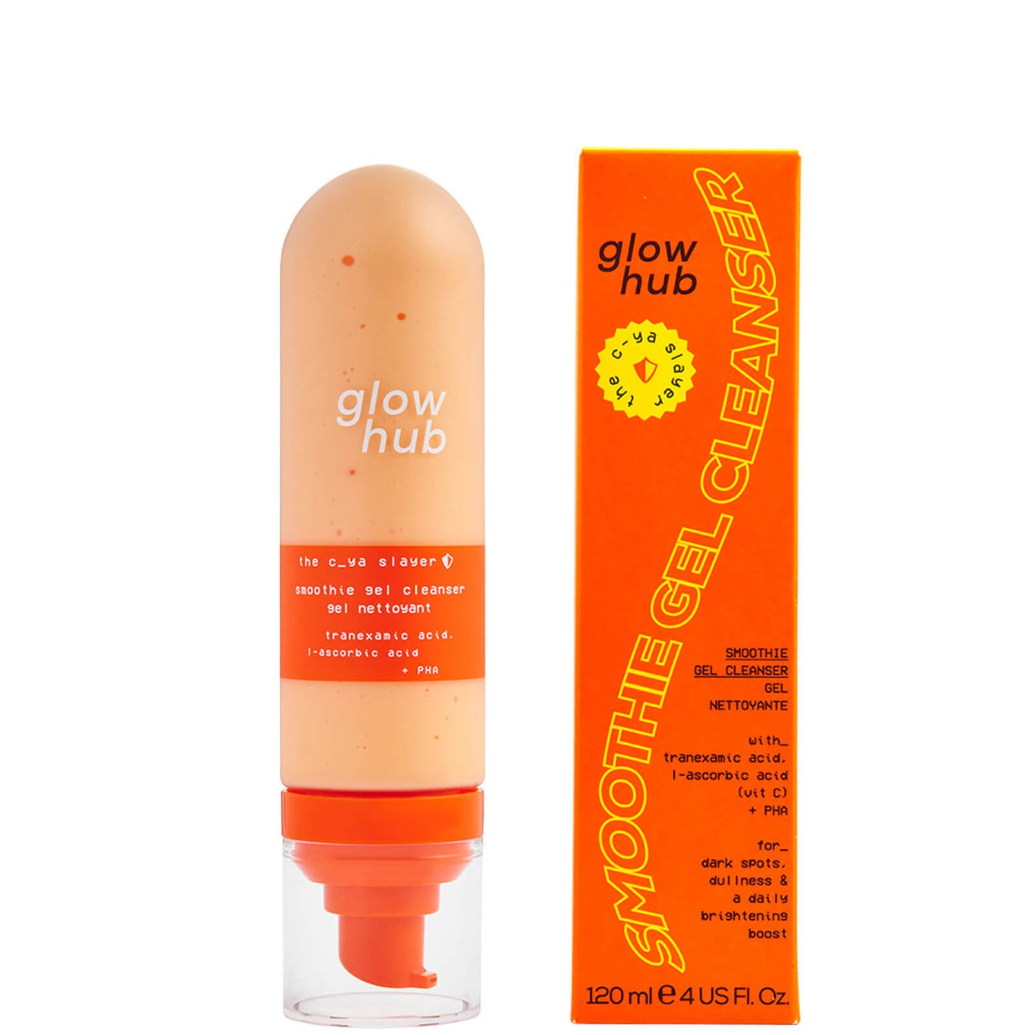 Glow Hub Vitamin C Ya Slayer Smoothie Gel Cleanser 120ml - Entrega GRÁTIS