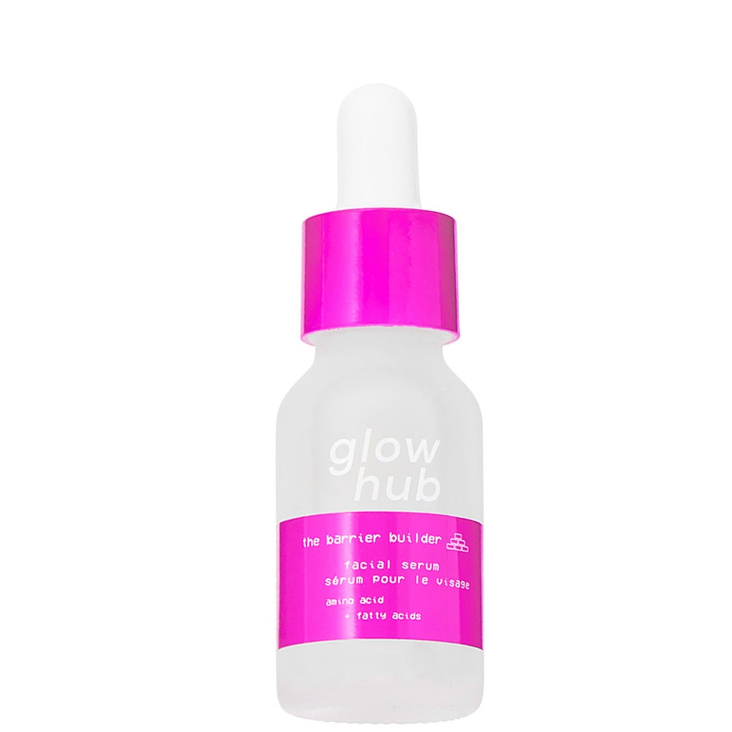Glow Hub Mini Barrier Builder Facial Serum 15ml - lookfantastic