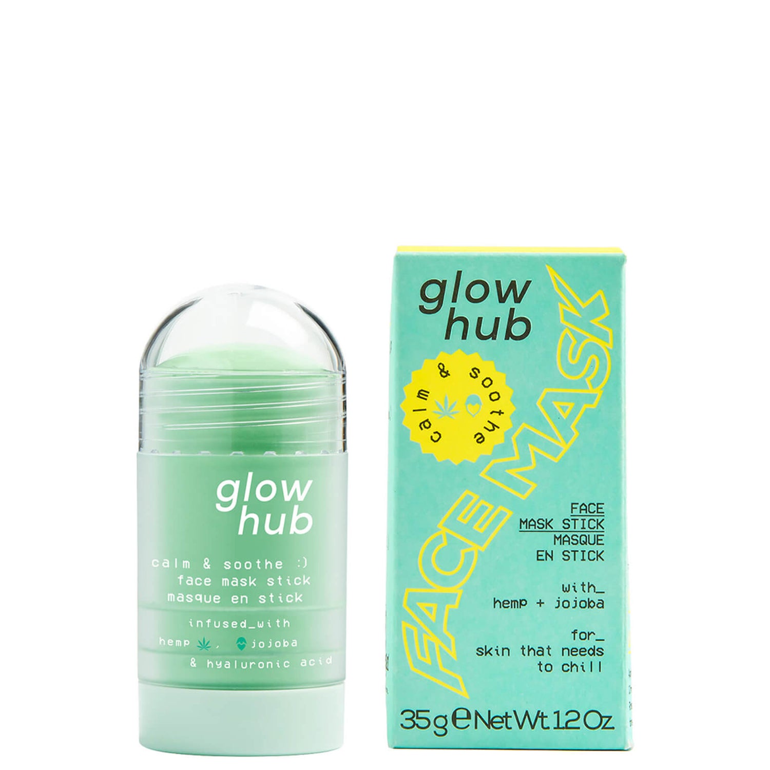 Glow Hub Calm & Soothe Face Mask Stick 35g - lookfantastic