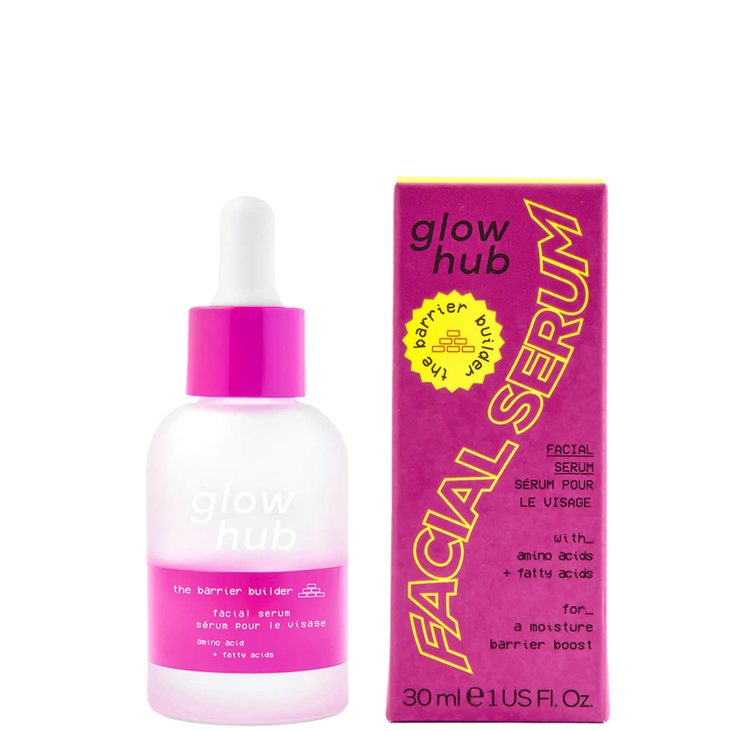 Glow Hub The Barrier Builder Facial Serum 30ml - Entrega GRÁTIS