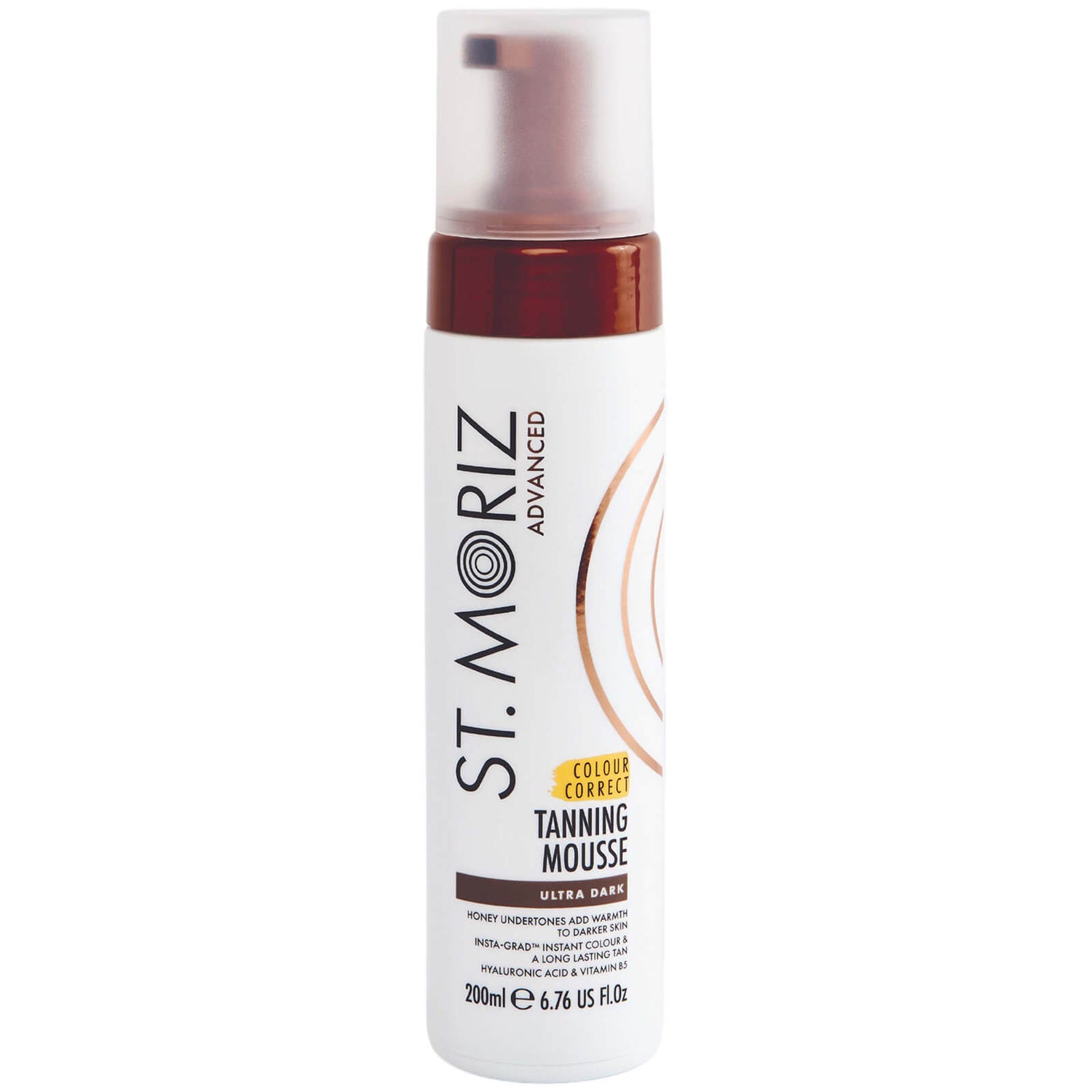 St. Moriz Advanced Ultra Dark Colour Correcting Tanning Mousse 200ml ...