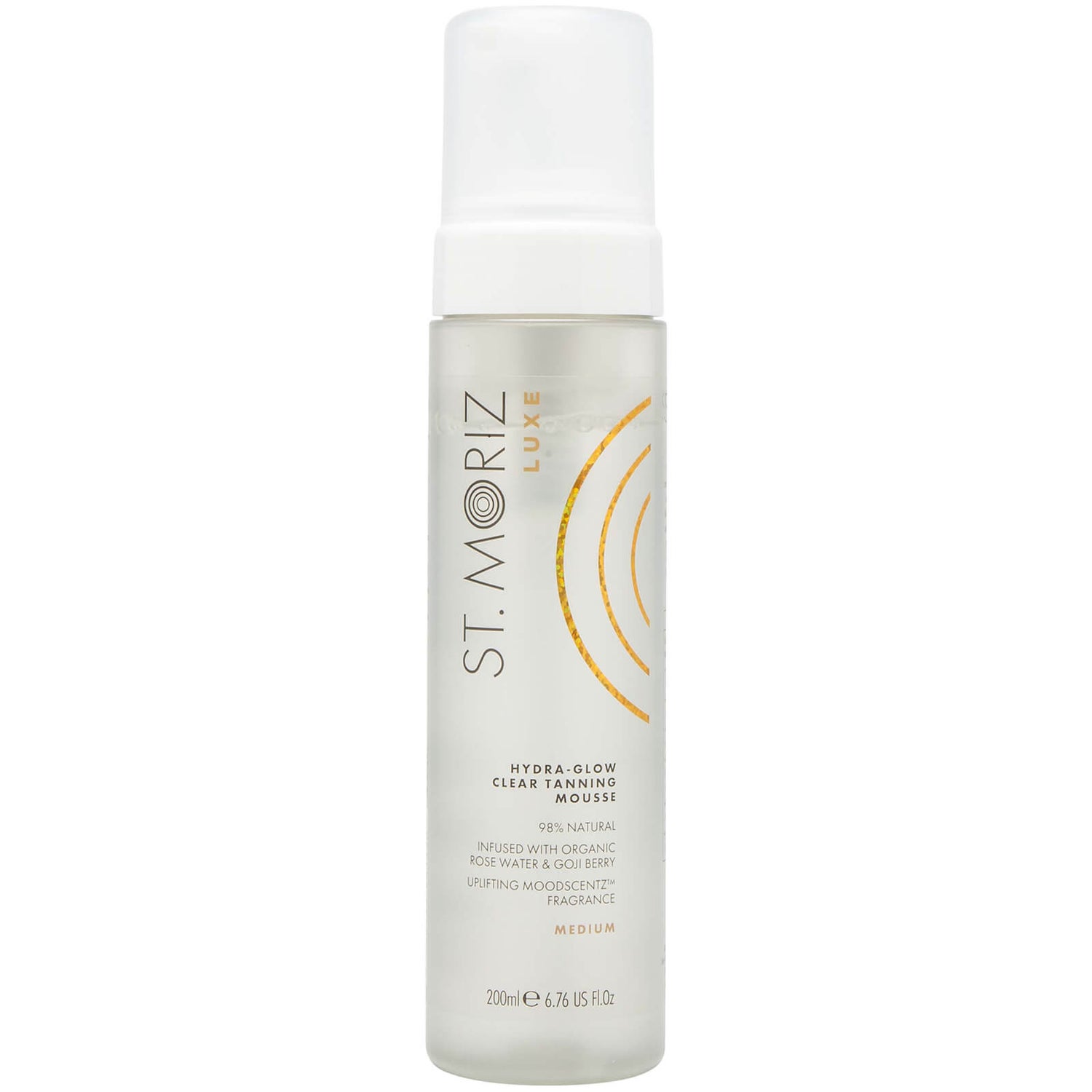 St. Moriz Luxe Hydra-Glow Clear Tanning Mousse - Medium 200ml - Snabb ...