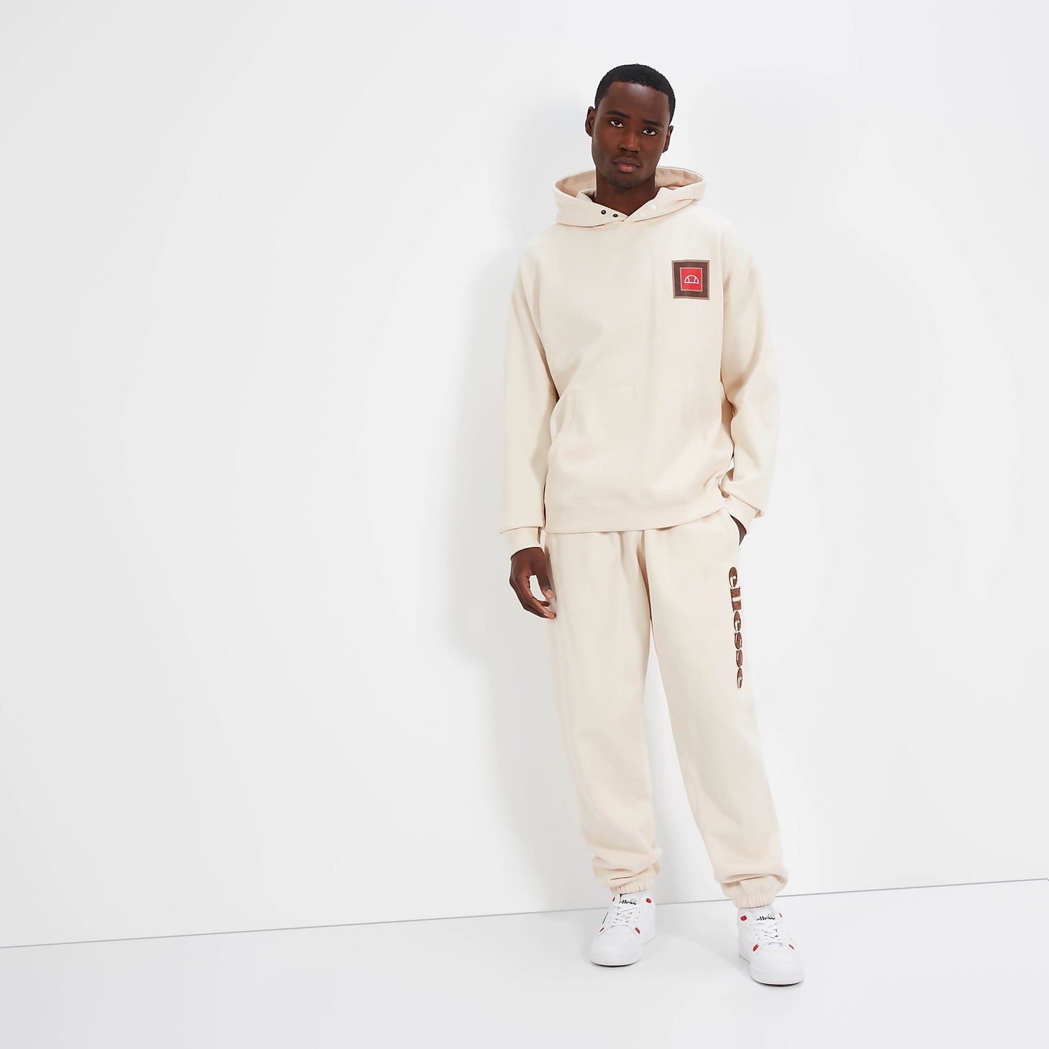 Ellesse Sale Ellesse Cream Hoodie Ellesse CRISTOFI Fleece jacket beige