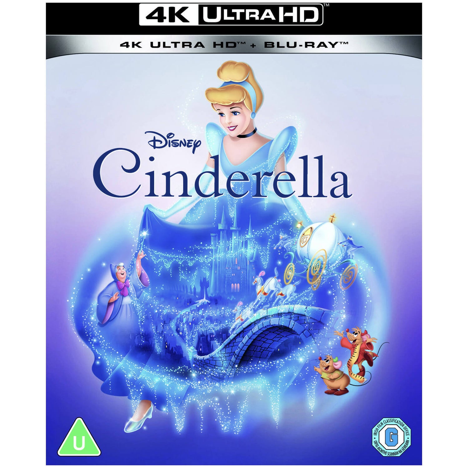 Disney's Cinderella 4K Ultra HD (includes Blu-ray) 4K | Zavvi Australia