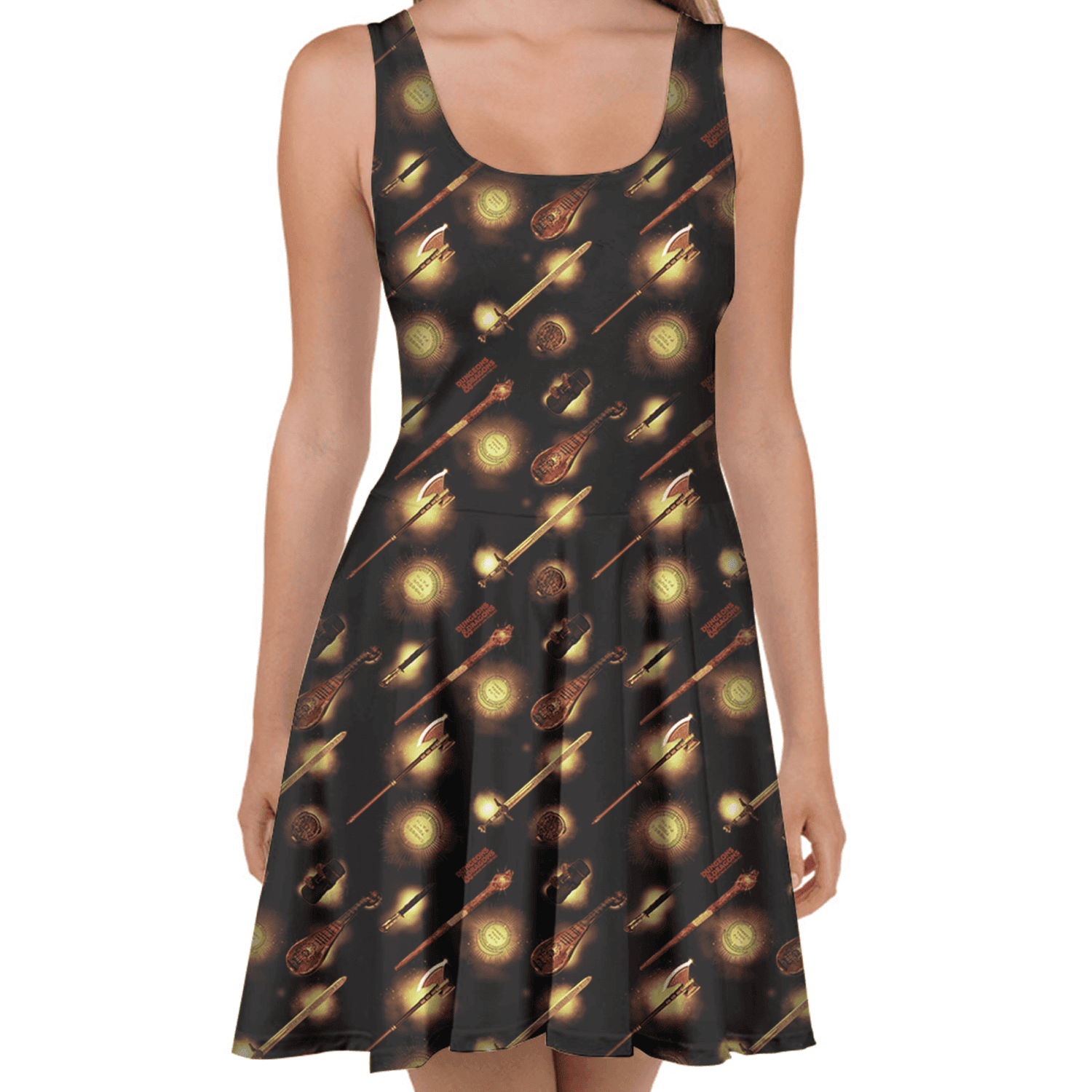 Dungeons & Dragons Thieves Skater Dress Clothing - Zavvi UK