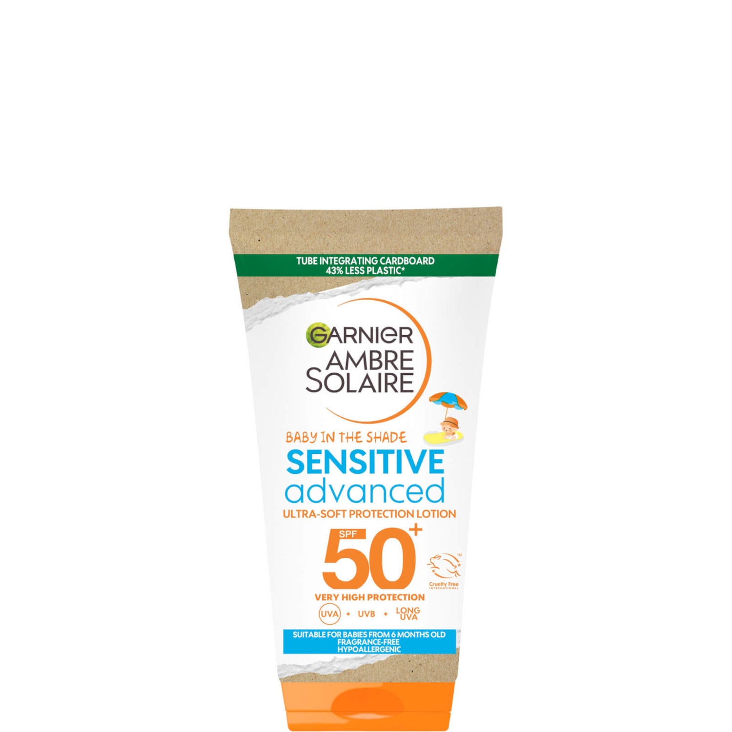 Garnier Ambre Babies' Solaire SPF 50+ Sensitive Advanced Sun Cream 50ml ...