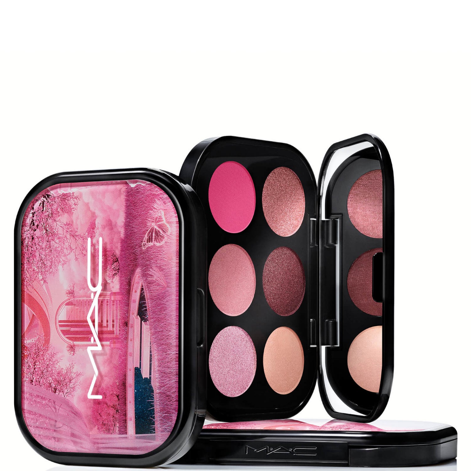MAC Cosmetics Connect In Colour Eye Shadow Palette - Rose Lens ...