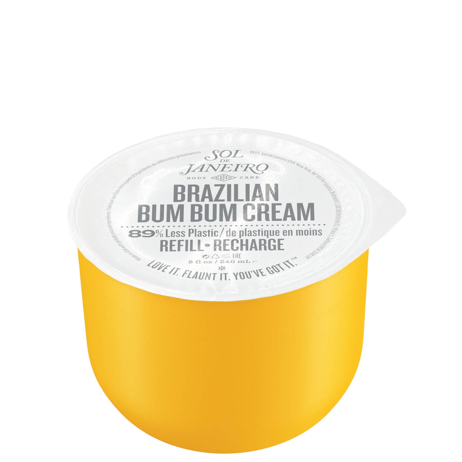 Sol de Janeiro Brazilian Bum Bum Cream Refill 240ml - lookfantastic