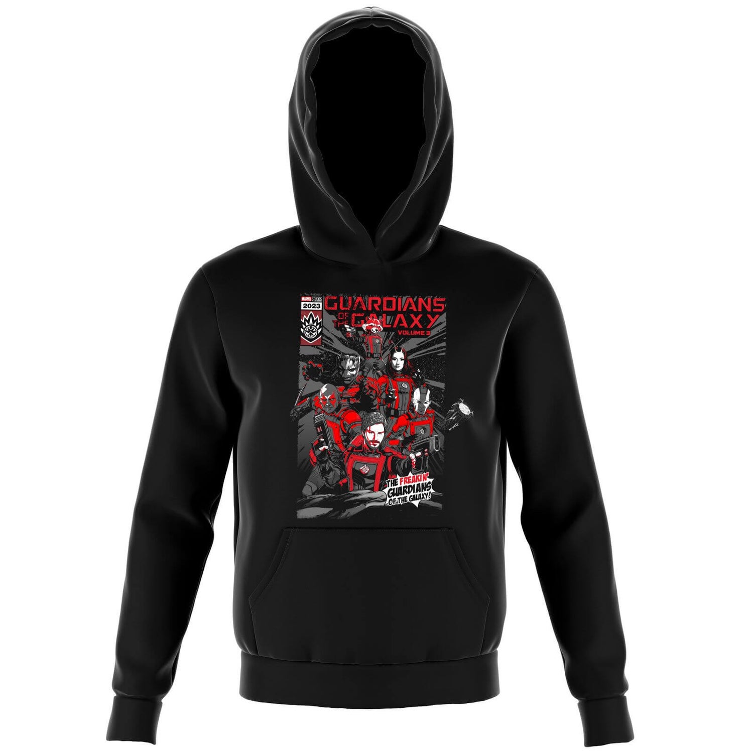 Guardians of the Galaxy The Freakin' Comic Book Cover Kids' Hoodie ...