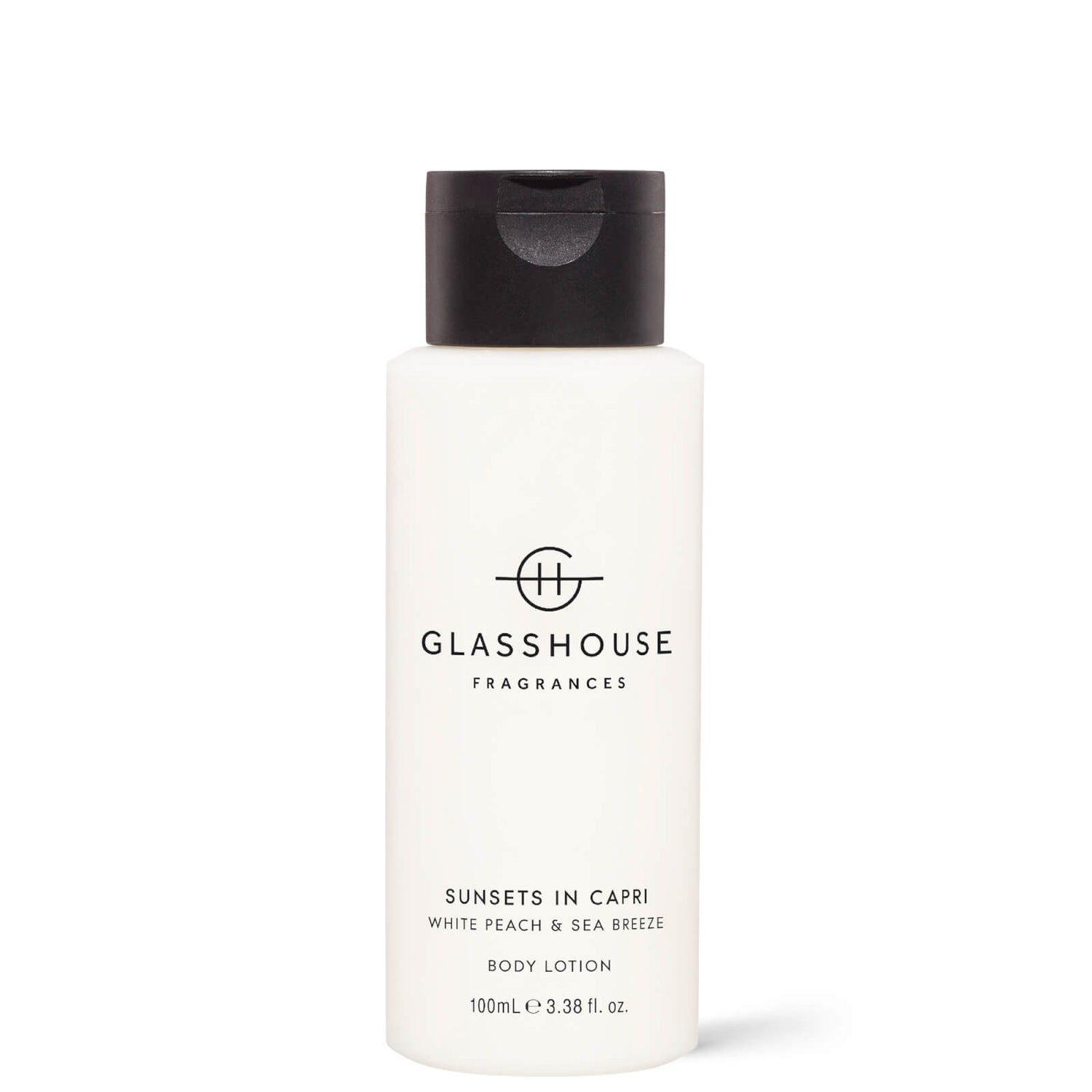 Glasshouse Fragrances Sunsets in Capri Body Lotion 100ml - LOOKFANTASTIC