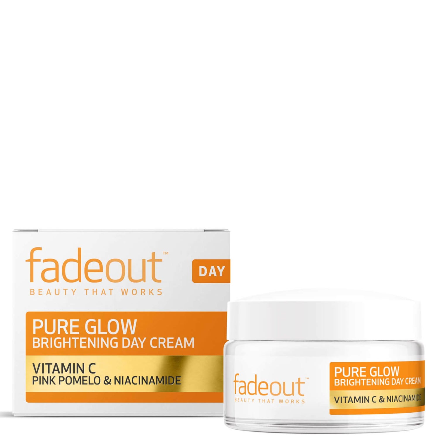 Fade Out Pure Glow Brightening Day Cream 50ml - LOOKFANTASTIC