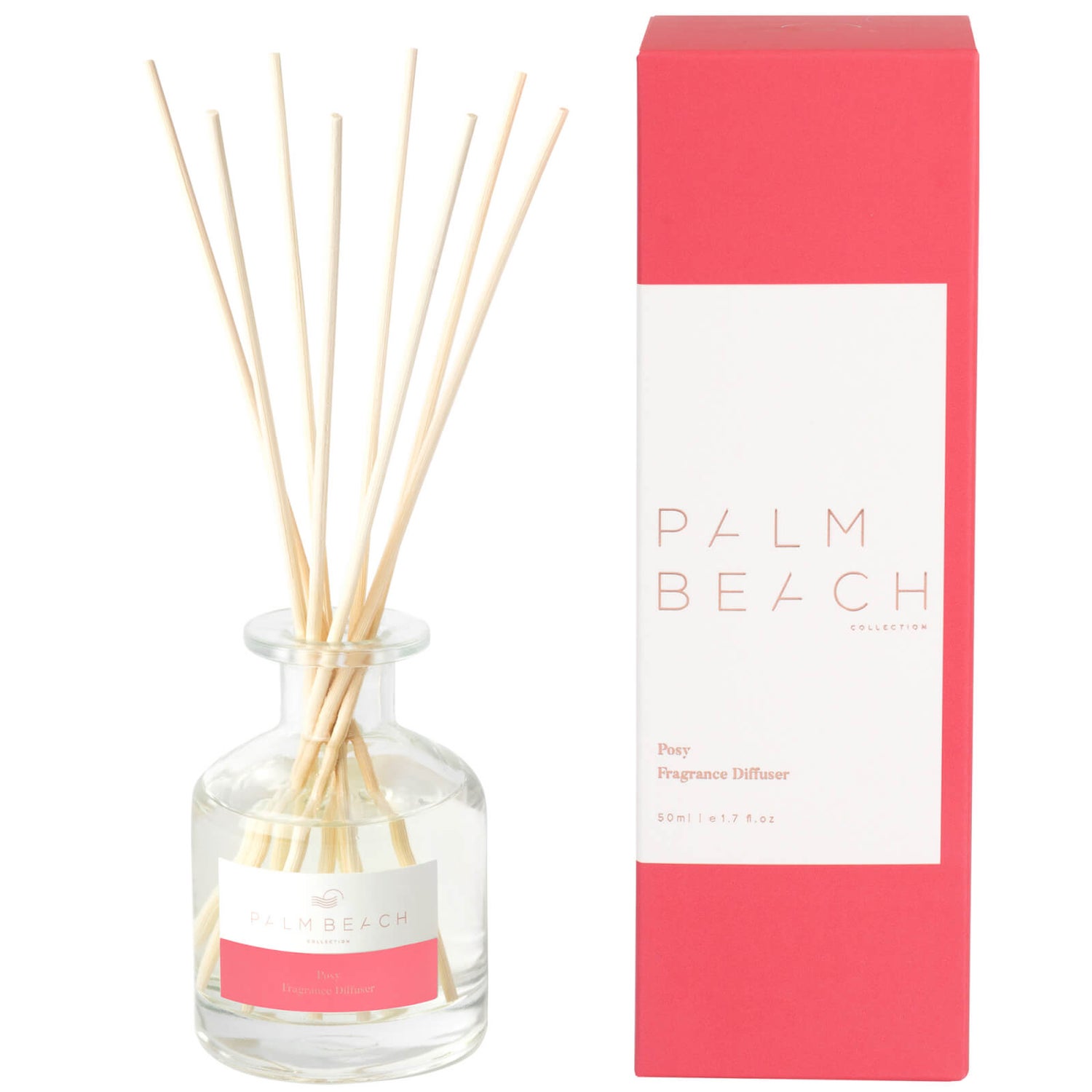 Palm Beach Collection Posy Mini Fragrance Diffuser 50ml | LOOKFANTASTIC AU