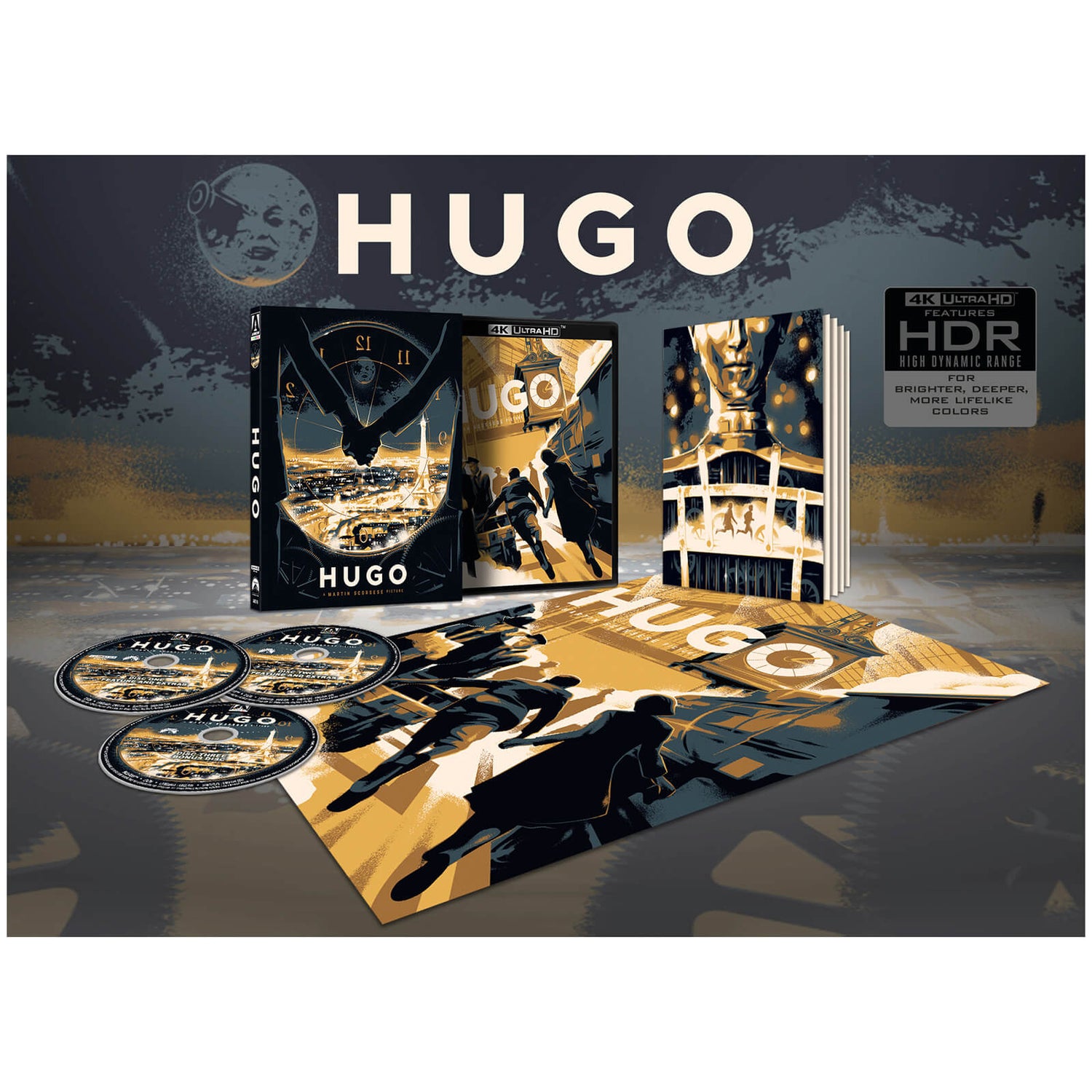 Hugo Limited Edition 4K Ultra HD | Arrow Video US Hugo Limited Edition 4K Ultra HD | Arrow Video US