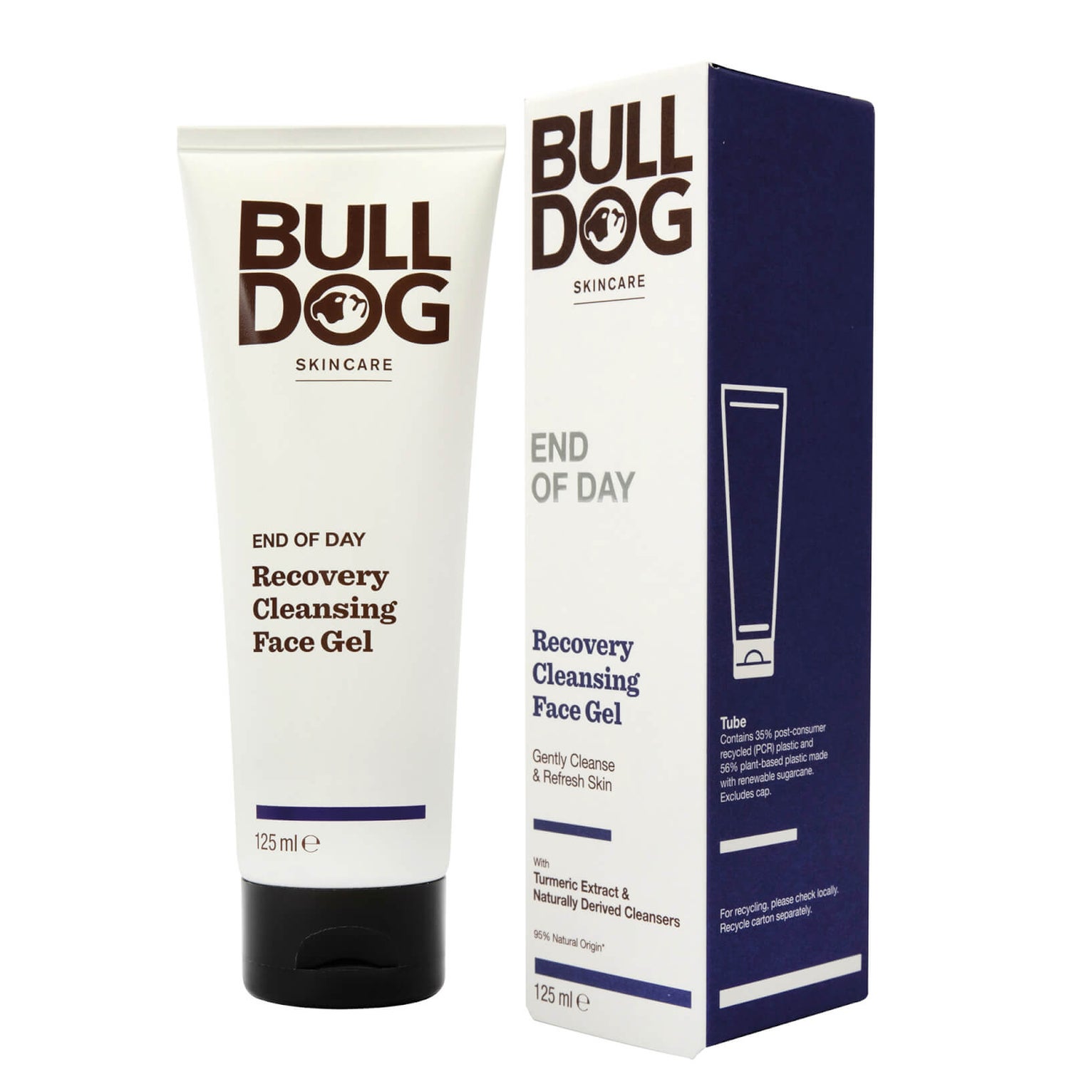 Bulldog Skincare for Men End of Day Recovery Cleansing Gel 125ml ...