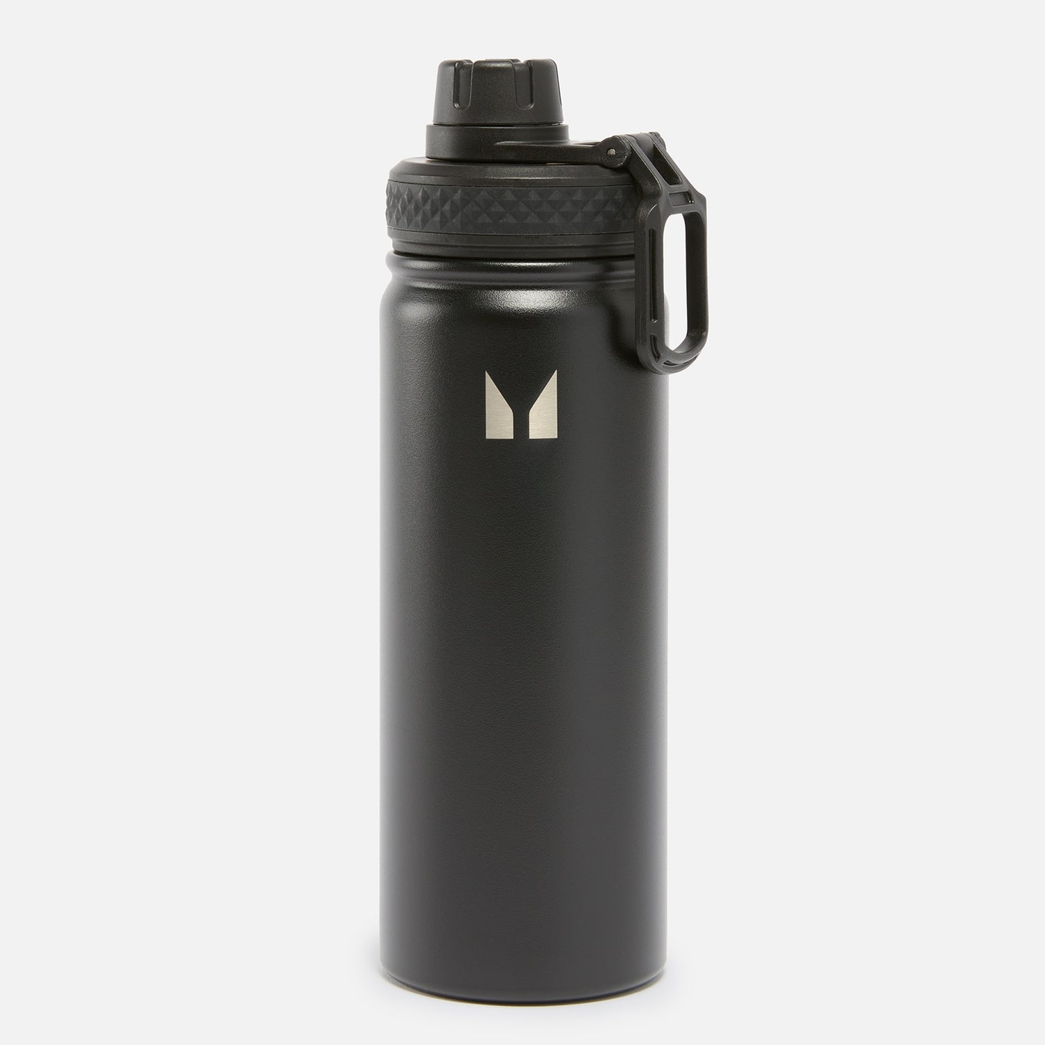 Medium Metal Water Bottle - Black | MYPROTEIN™