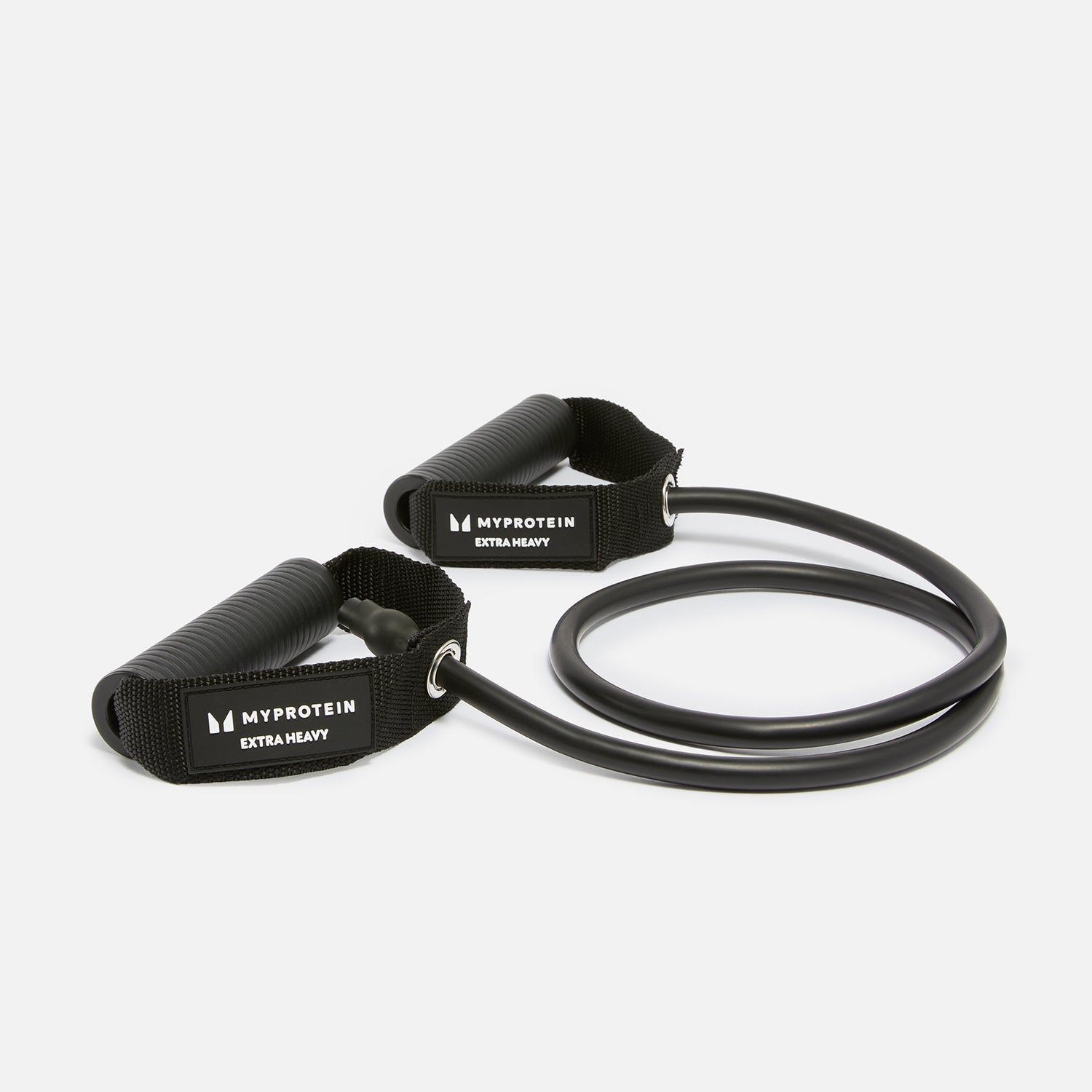 Myprotein Resistance Band With Handles - Extra Heavy - Black | MYPROTEIN™