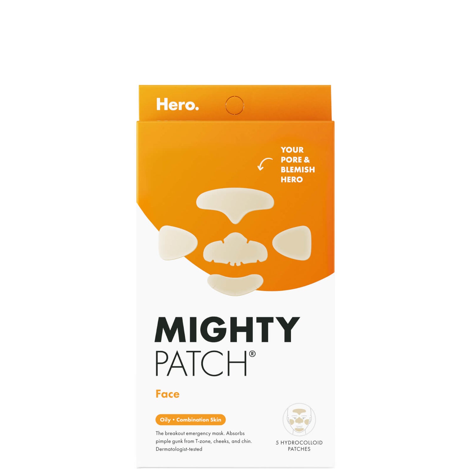 Hero Cosmetics Mighty Patch Face 3ml - LOOKFANTASTIC Hero Cosmetics Mighty Patch Face 3ml - LOOKFANTASTIC