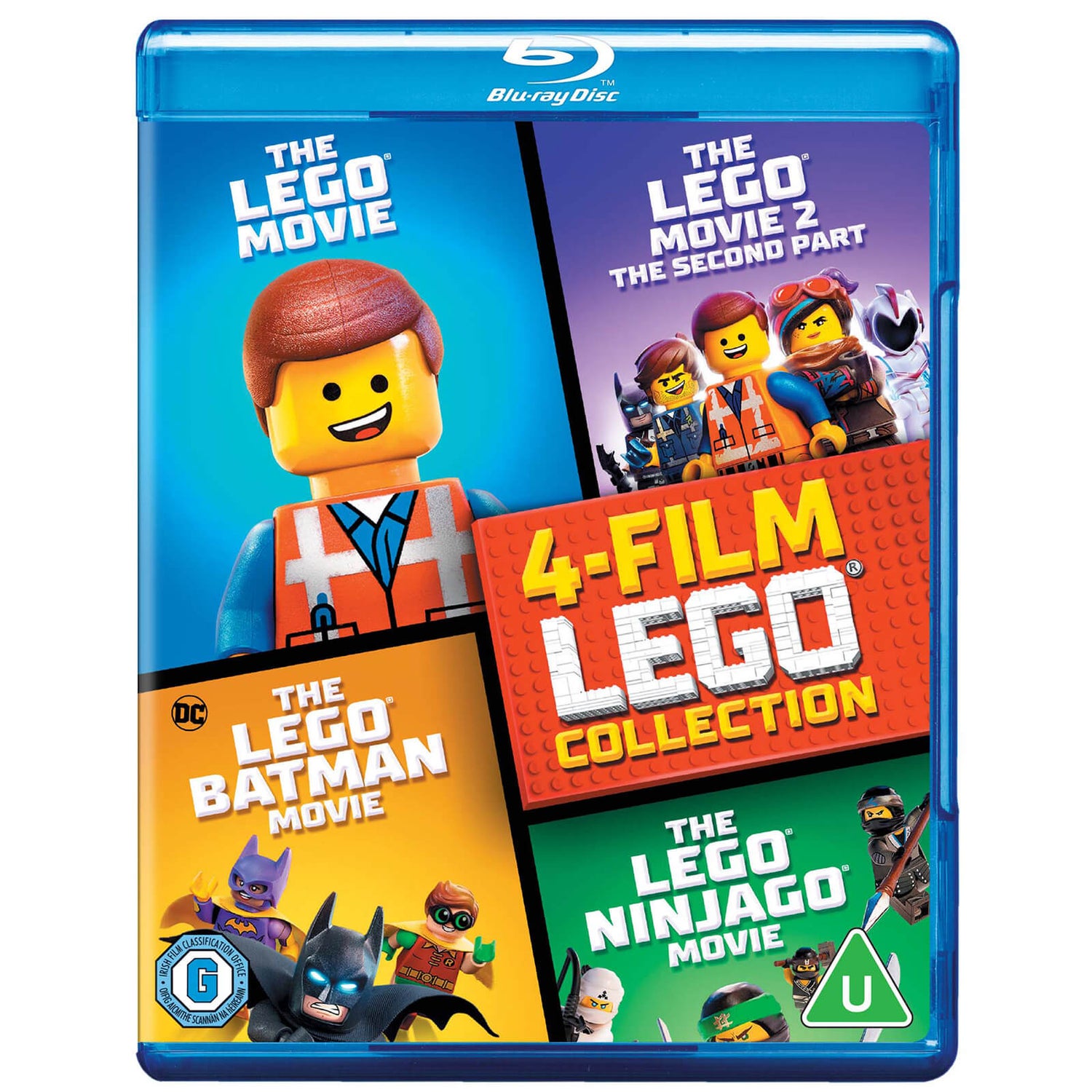 Lego 4-Film Collection Blu-ray - Zavvi US