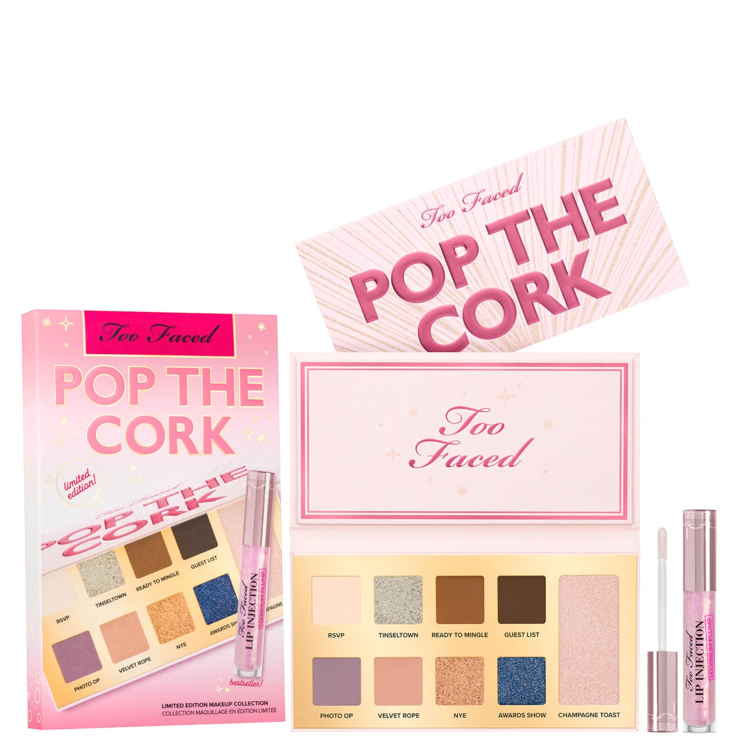 Too Faced Limited Edition Pop The Cork Makeup Collection - Snabb leverans
