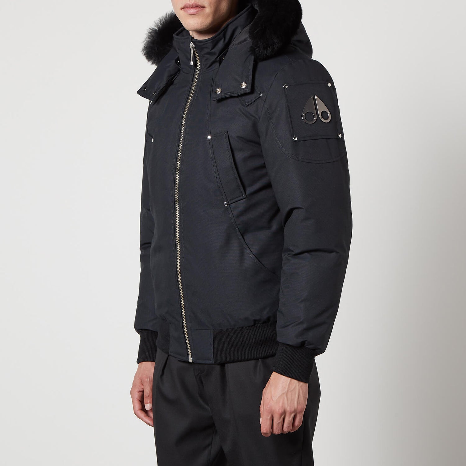 Moose Knuckles Original Ballistic Cotton and Nylon-Blend Bomber Jacket ...