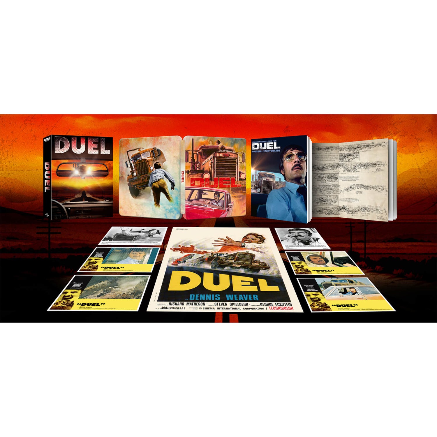 Duel Collector's Edition 4K Ultra HD Steelbook 4K - Zavvi UK